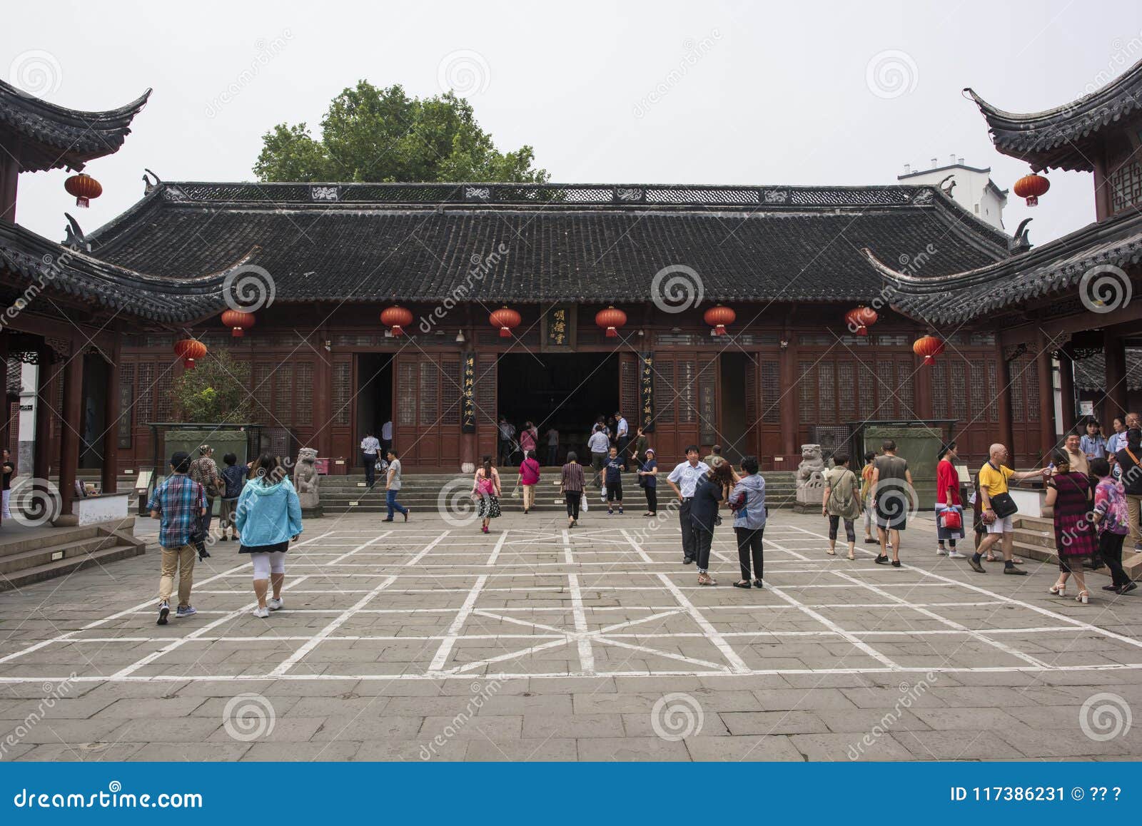 Temple Dacheng Hall Attractions De Confucius Photo éditorial - Image du ...
