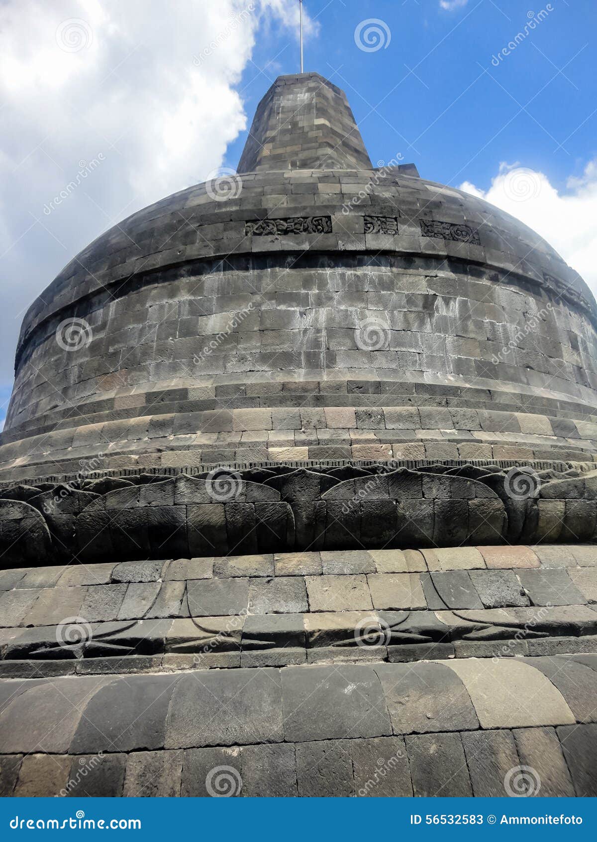 Temple De Borobudur En Indonésie Photo stock éditorial - Image du ...