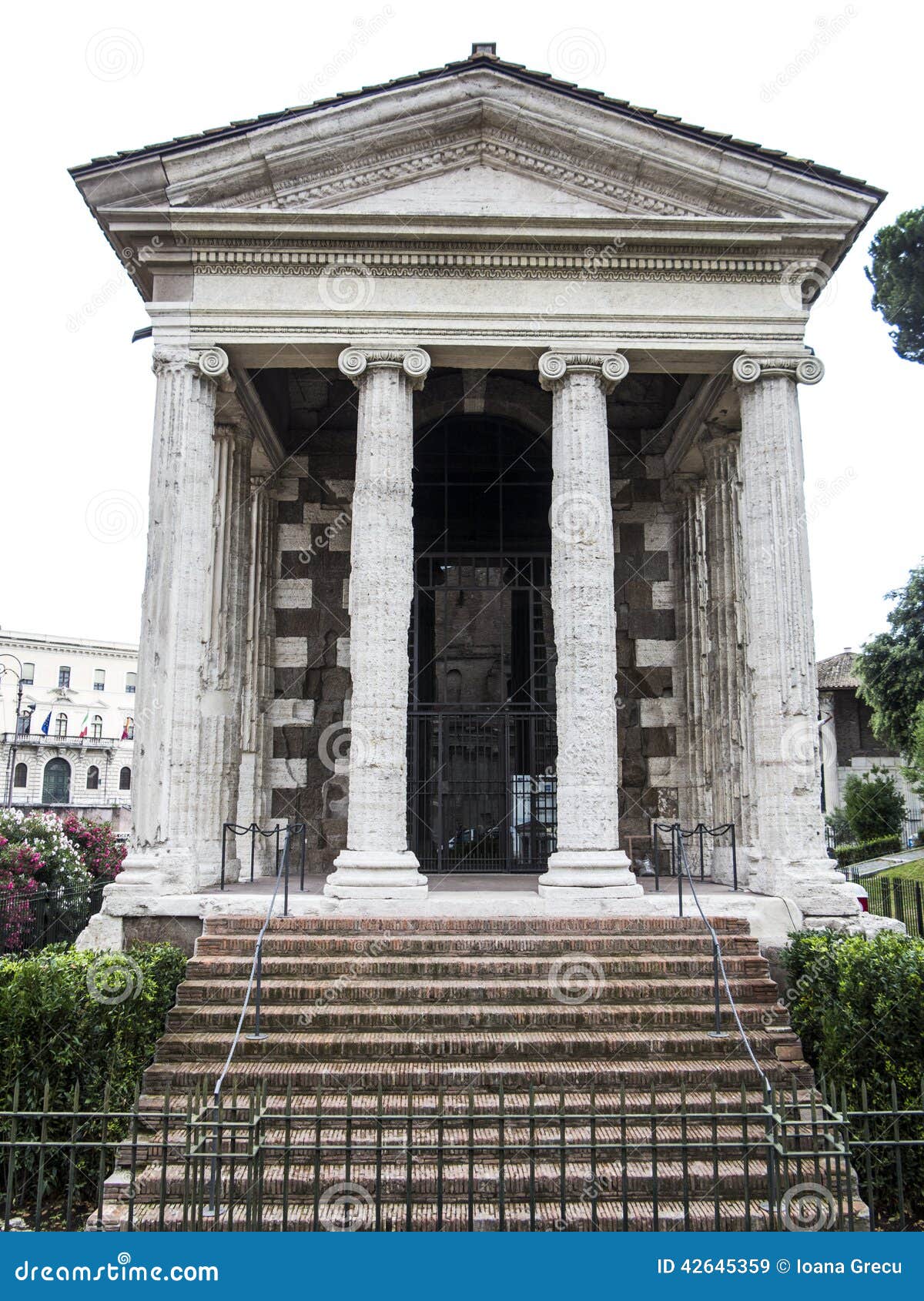 Temple De Portunus, Vieux Rome Image stock - Image du italie ...