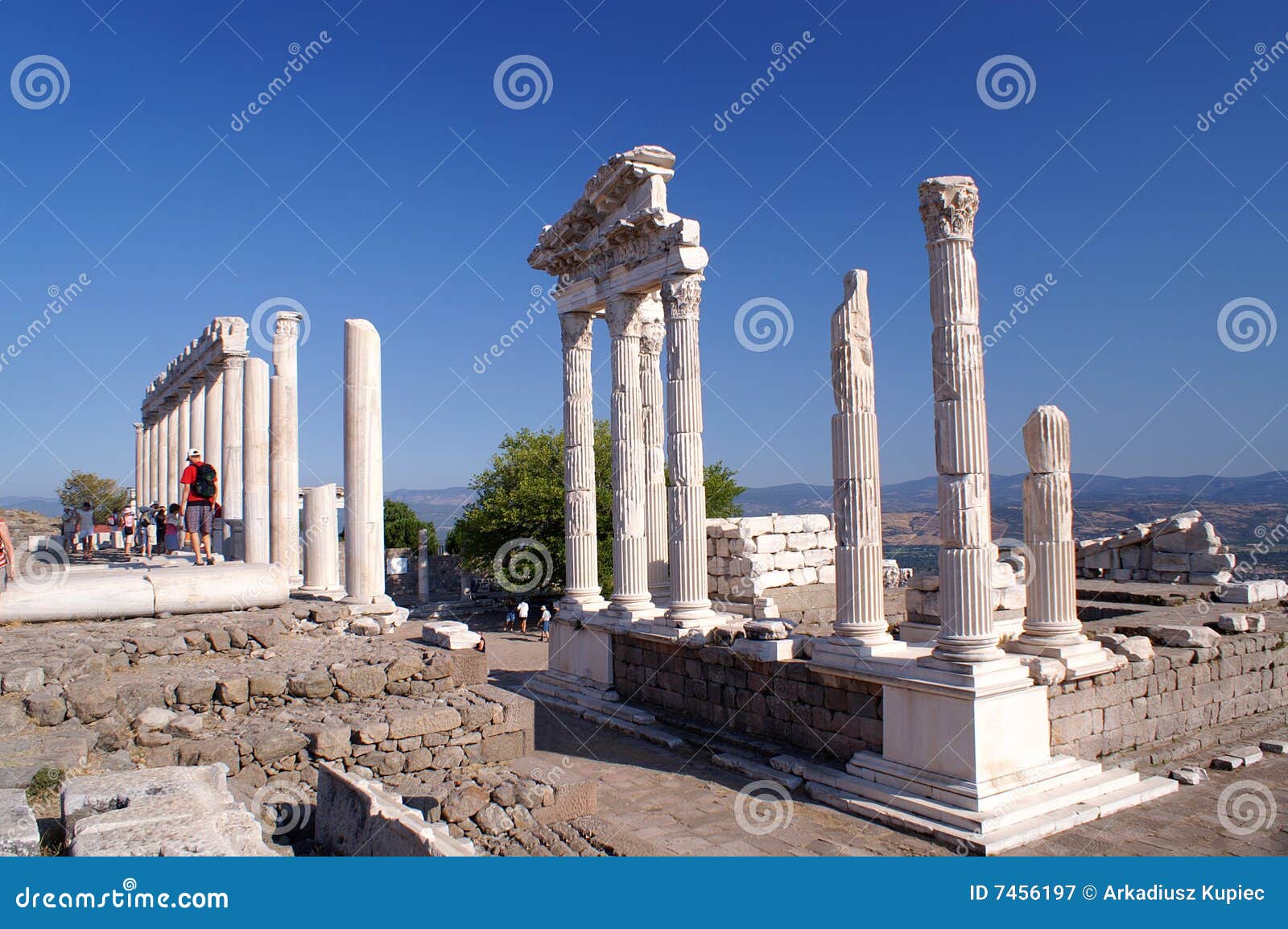 Temple de Trajan image stock. Image du rome, vieux, civilisation - 7456197