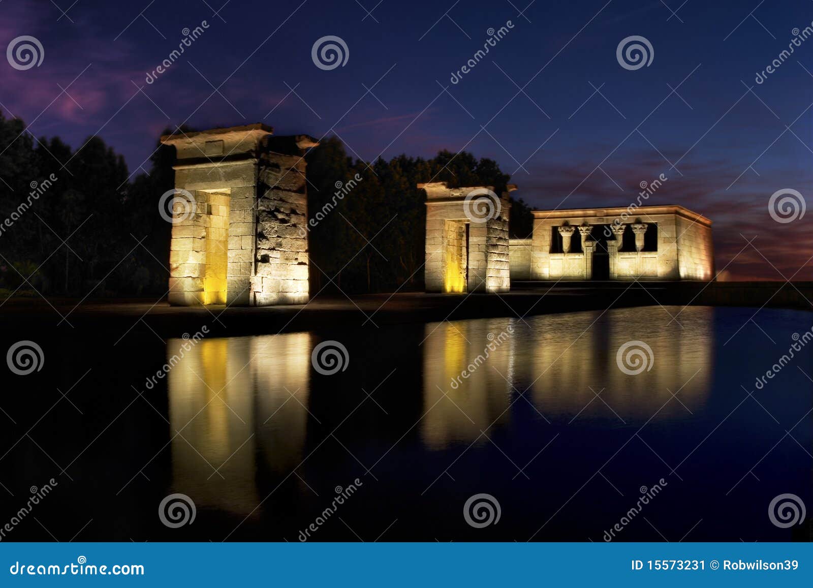 Temple of Debod stock image. Image of egypt, route, guide - 15573231