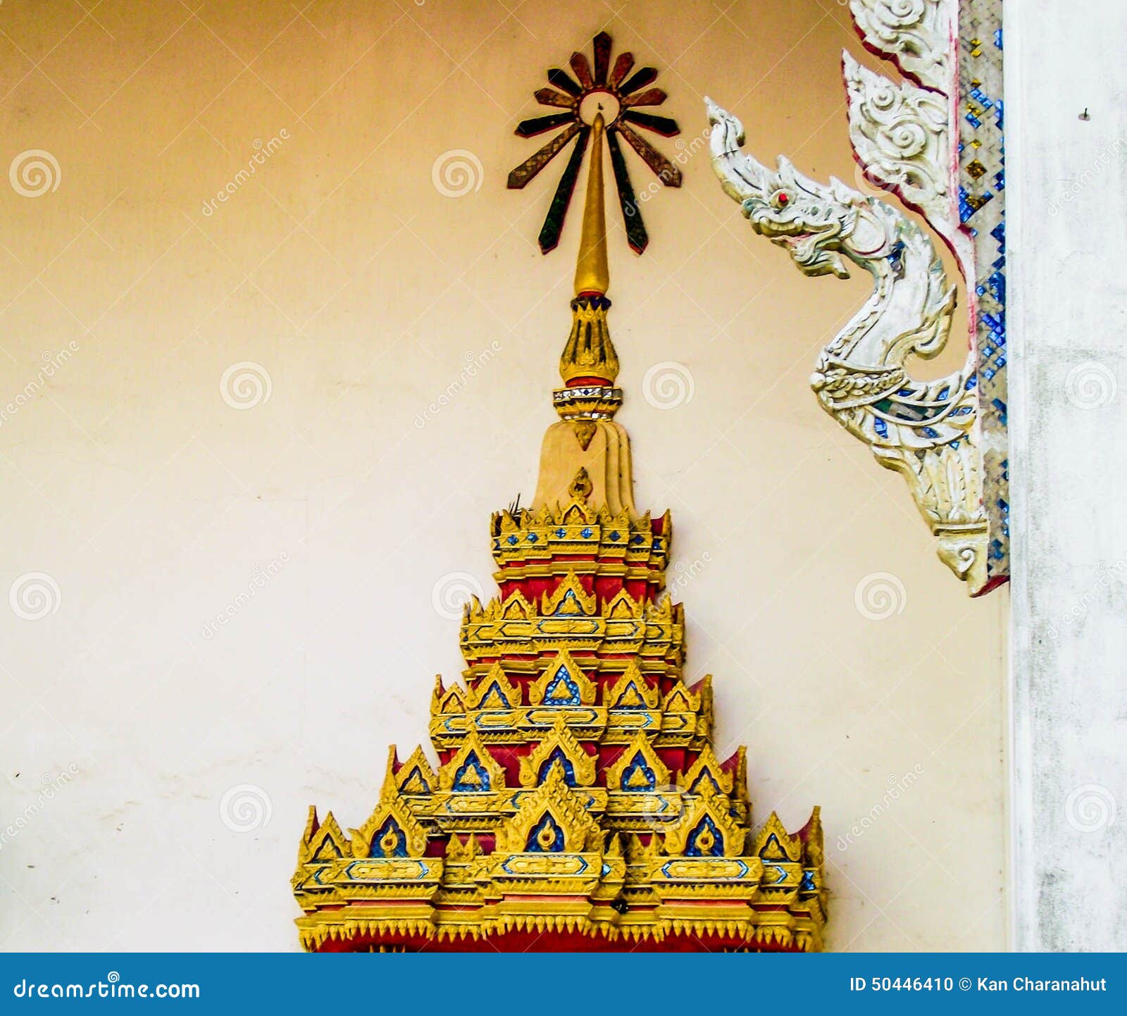 Temple decorations stock photo. Image of decor, oriental - 50446410
