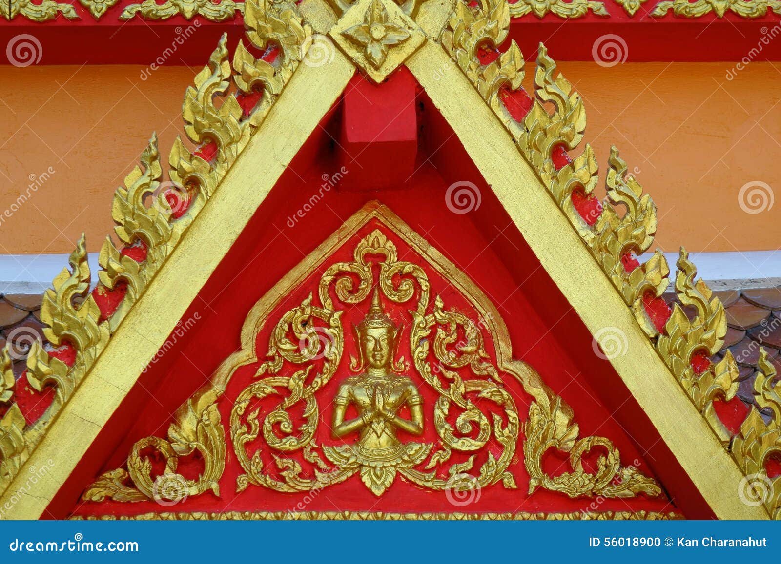 Temple decorations stock photo. Image of history, building - 56018900