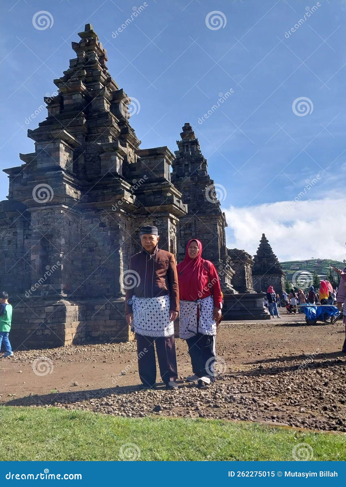 Temple at Dieng Jawa Tengah Editorial Image - Image of snow, terrain ...
