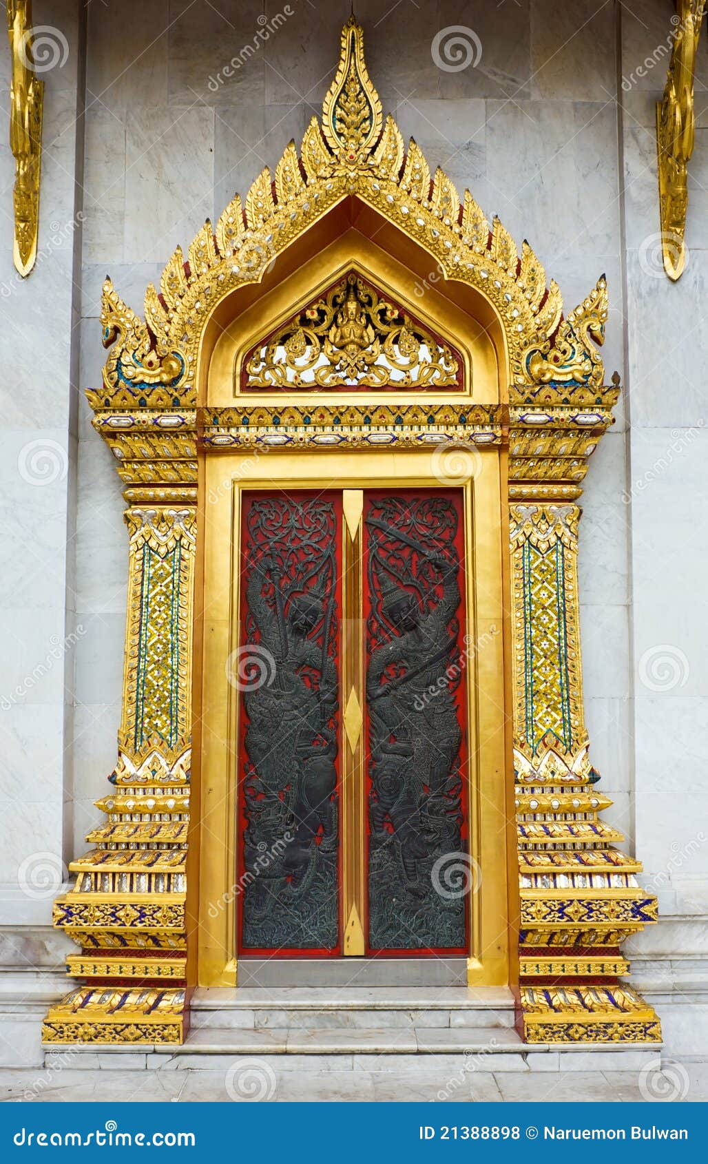 Temple door stock photo. Image of front, temple, ancient - 21388898