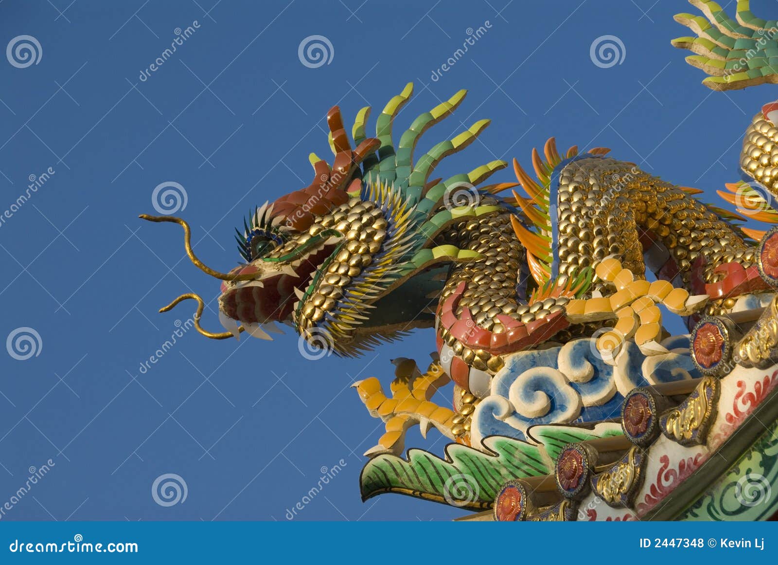 Temple Dragon stock photo. Image of southeast, siamese - 2447348