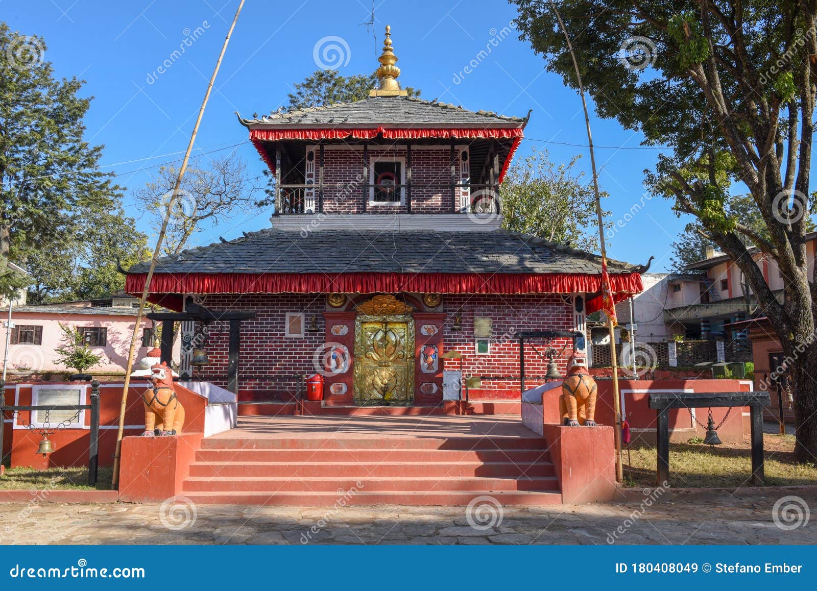 Temple of Durbar Square at Tansen on Nepal Editorial Stock Image ...