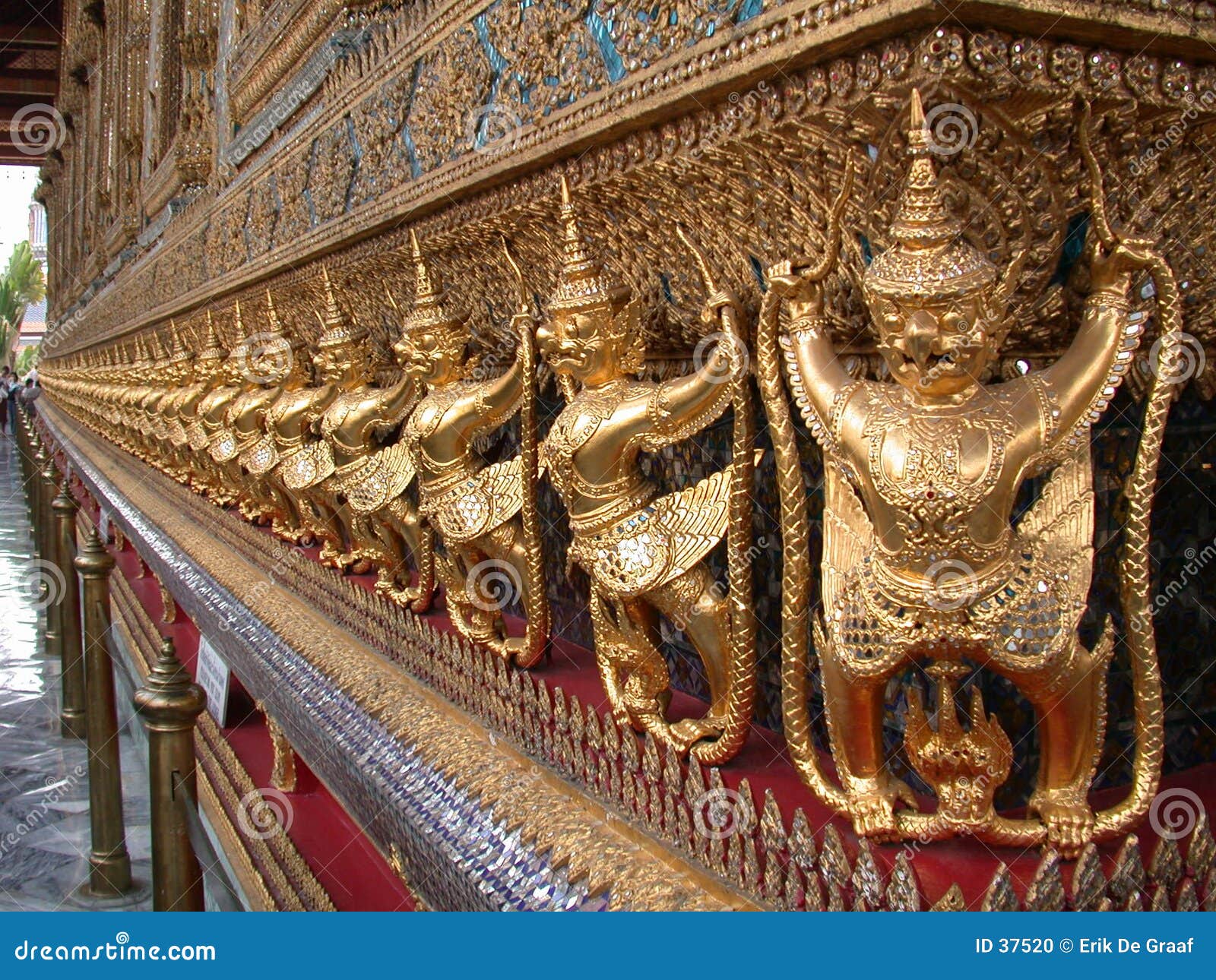 Temple of the Emerald Buddha 2 Stock Photo - Image of religion, tourism ...