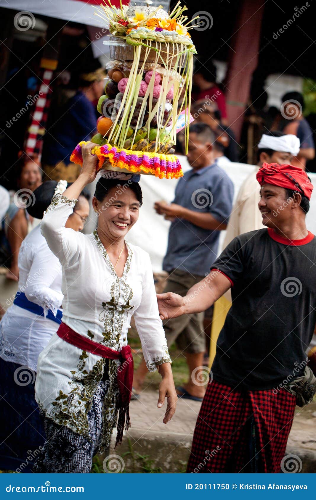 Temple Festival Odalan editorial image. Image of religious - 20111750