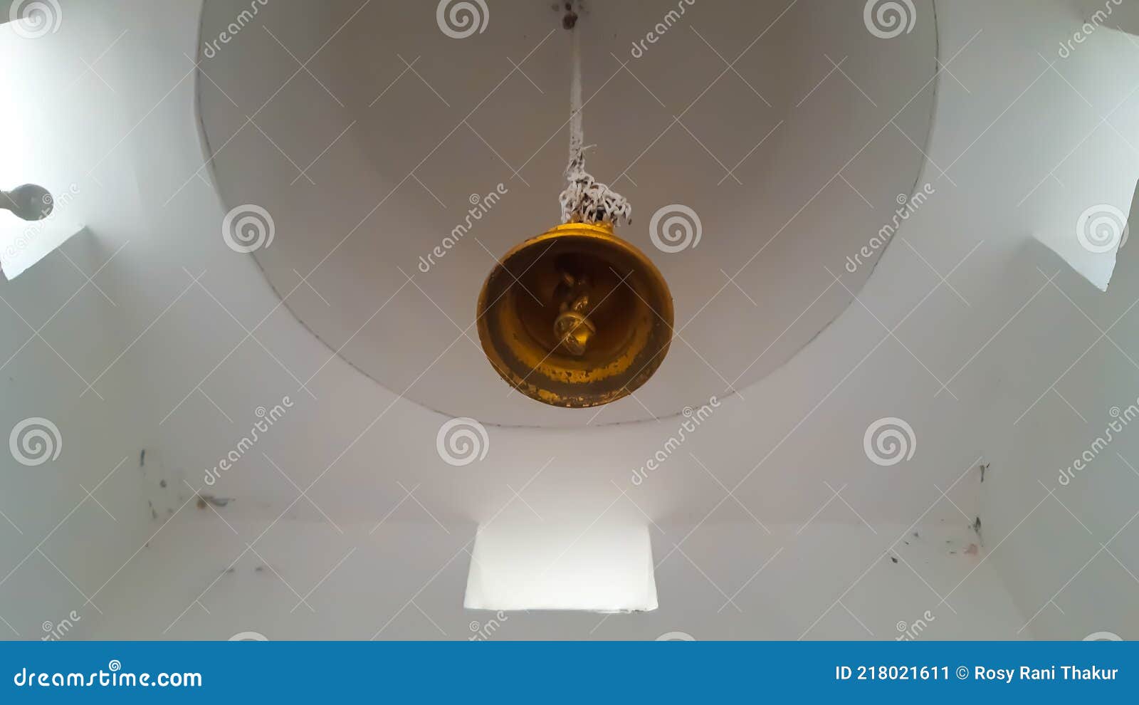 Temple Ghanta. stock image. Image of culture, brass - 218021611