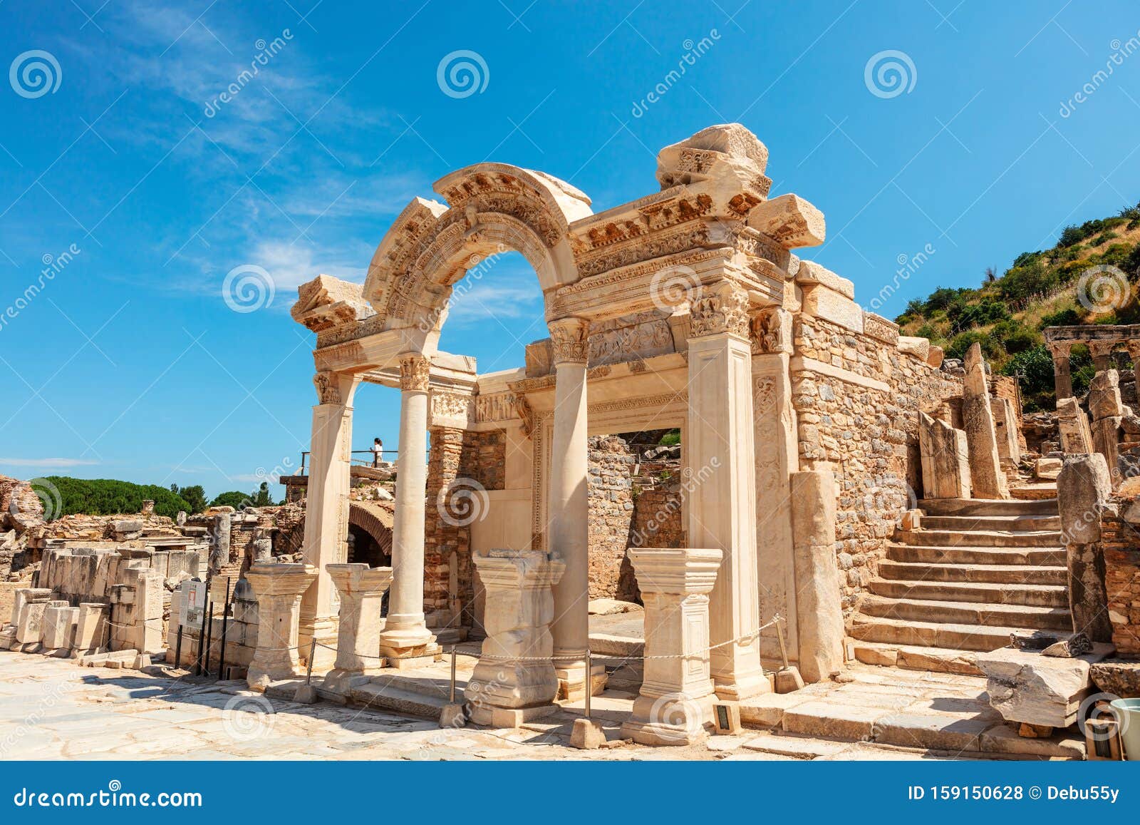 Archaeological Site of Ephesus in Turkey. Stock Photo - Image of famous ...