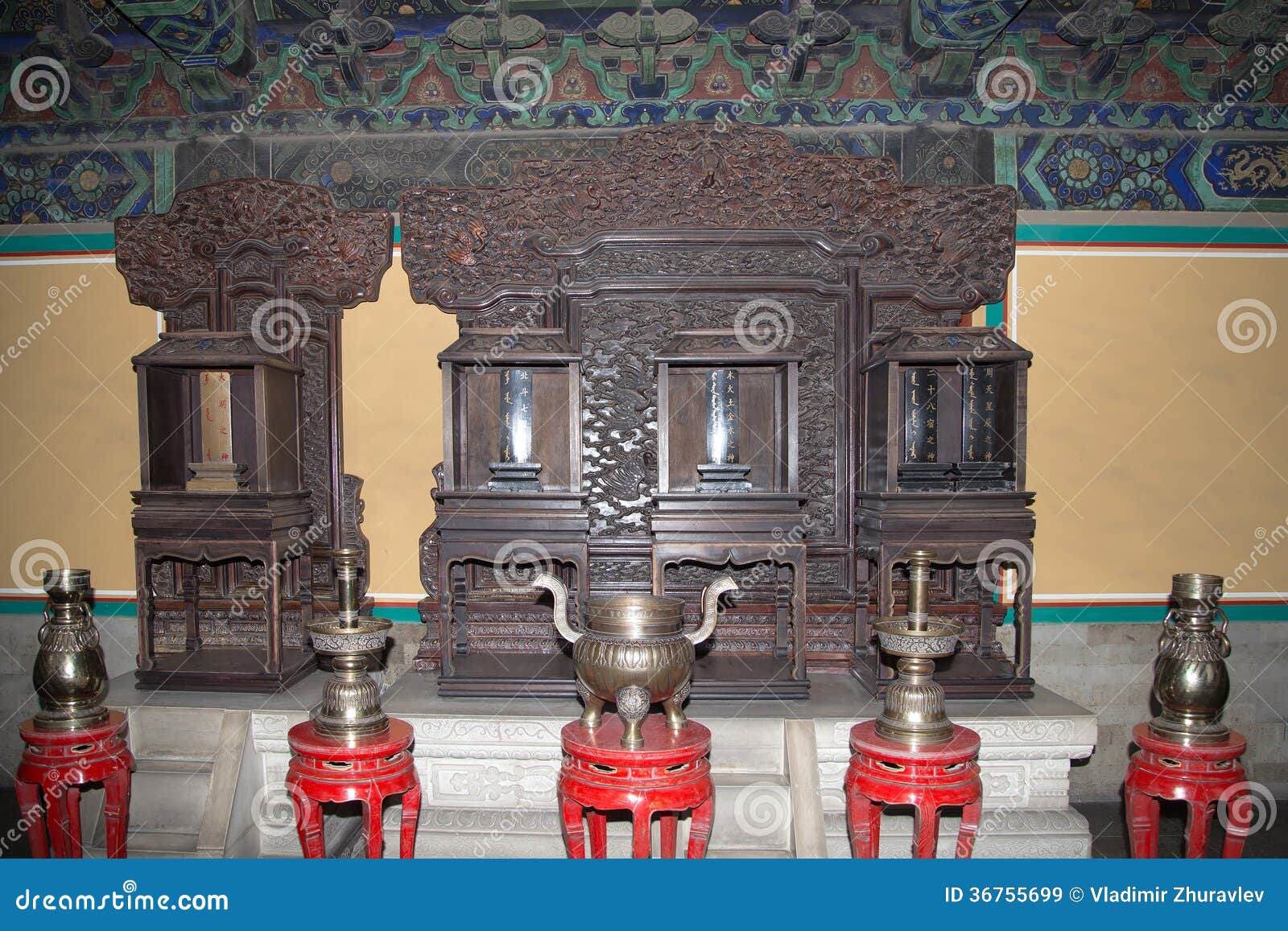 Temple of Heaven (Altar of Heaven), Beijing, China Stock Image - Image ...
