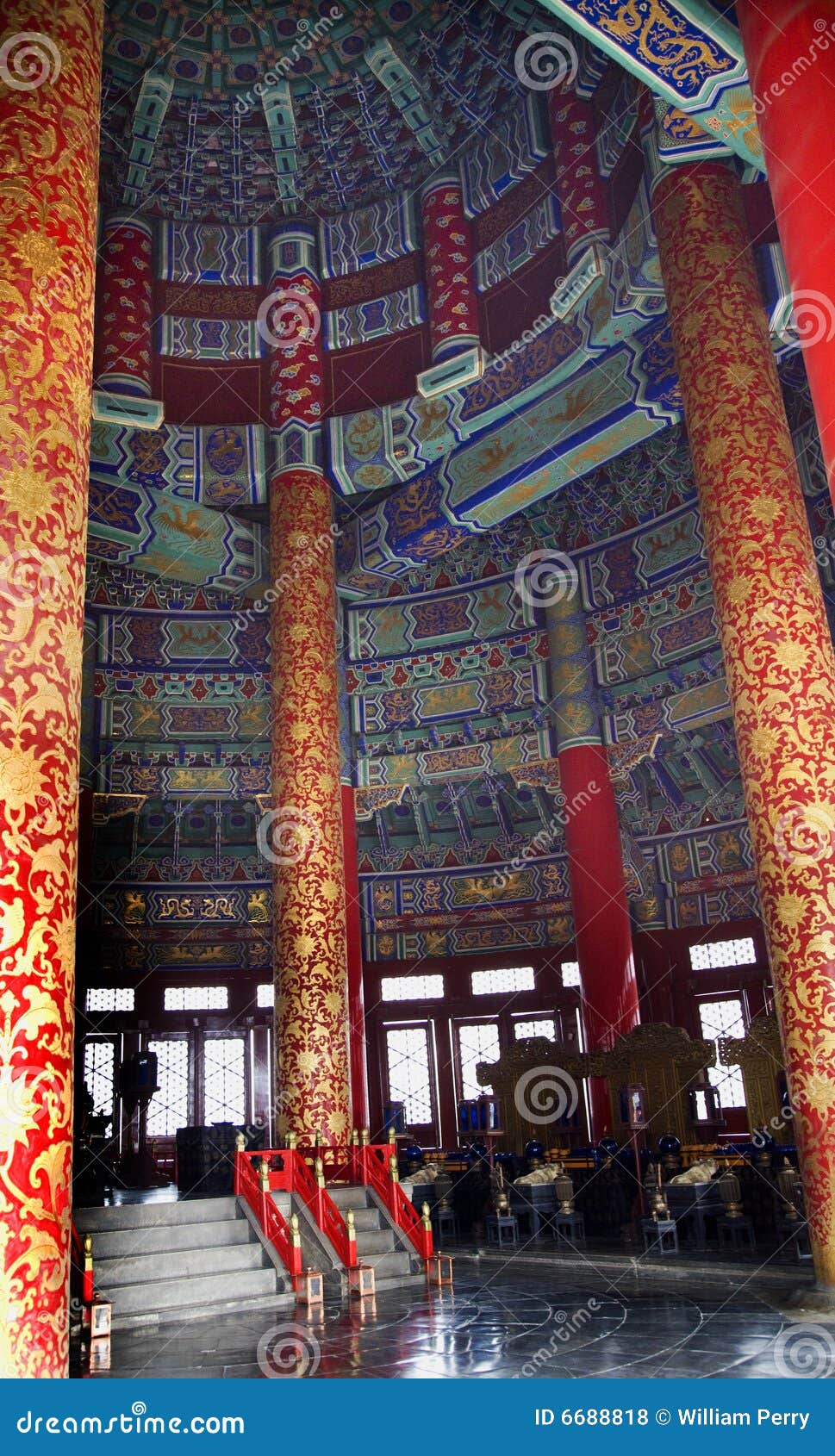 Temple Of Heaven Beijing Interior
