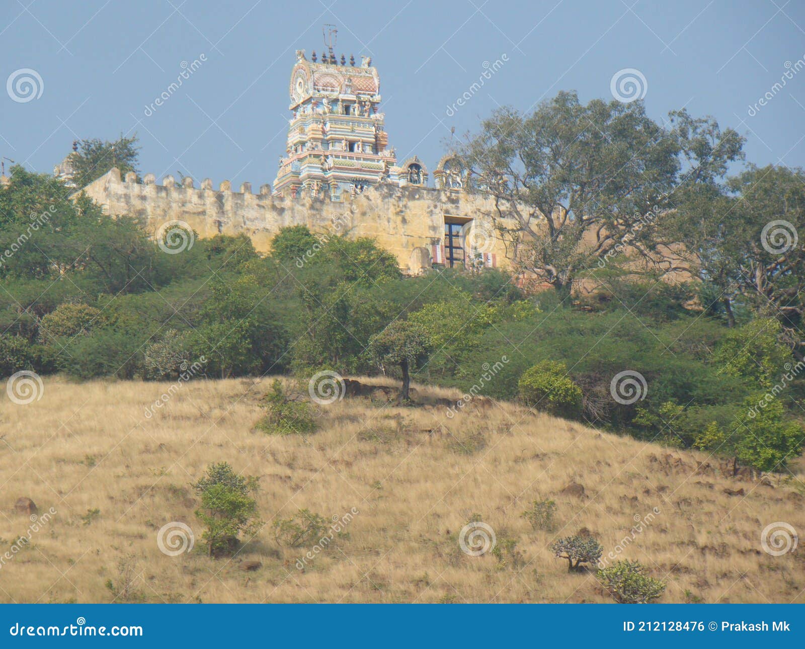 Stone Compound Wall Of Ranganathaswamy Temple Royalty-Free Stock Photo ...