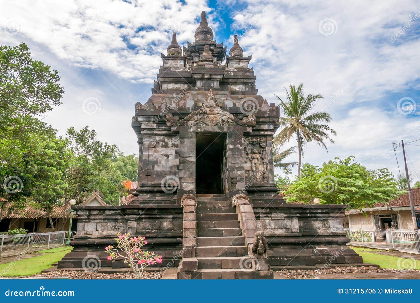 Temple stock photo. Image of indonesia, asia, java, hiking - 31215706