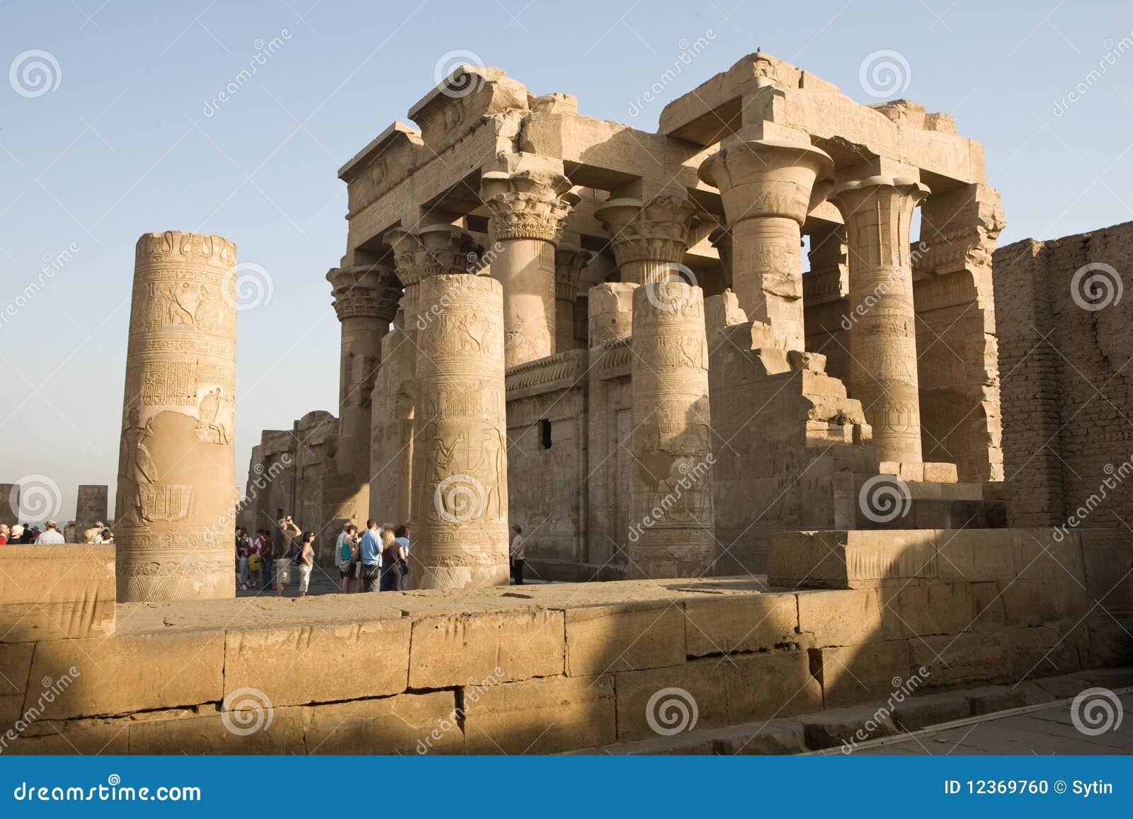 Temple of Hor. Egypt. Kom-Ombo Stock Photo - Image of ancient, nile ...