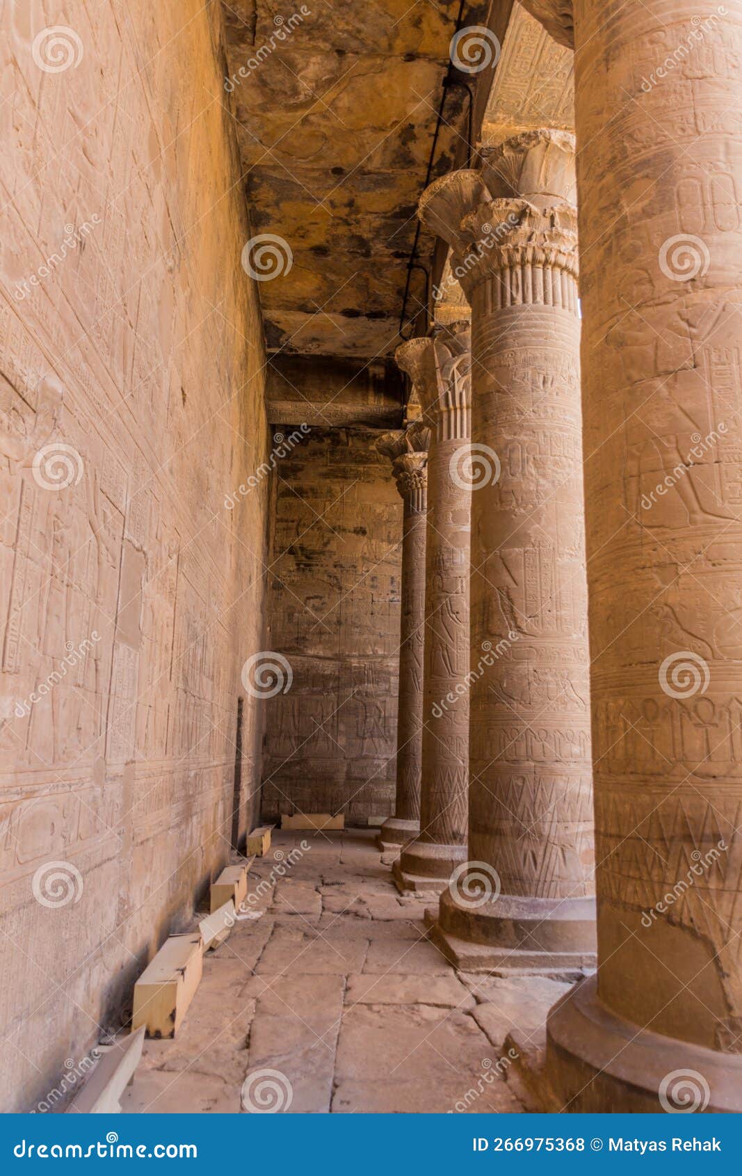 Temple of Horus in Edfu, Egy Stock Photo - Image of ruins, culture ...