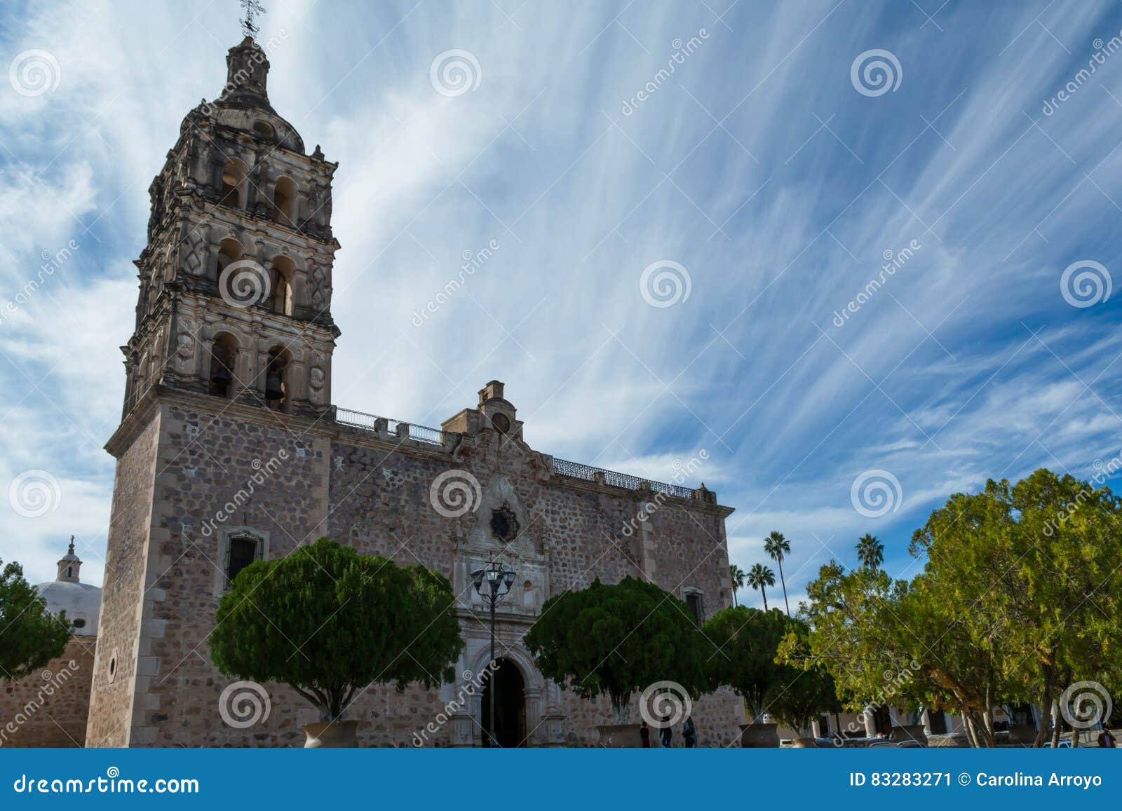 Temple of the Immaculate Conception in Alamos, Mexico Editorial Photo ...