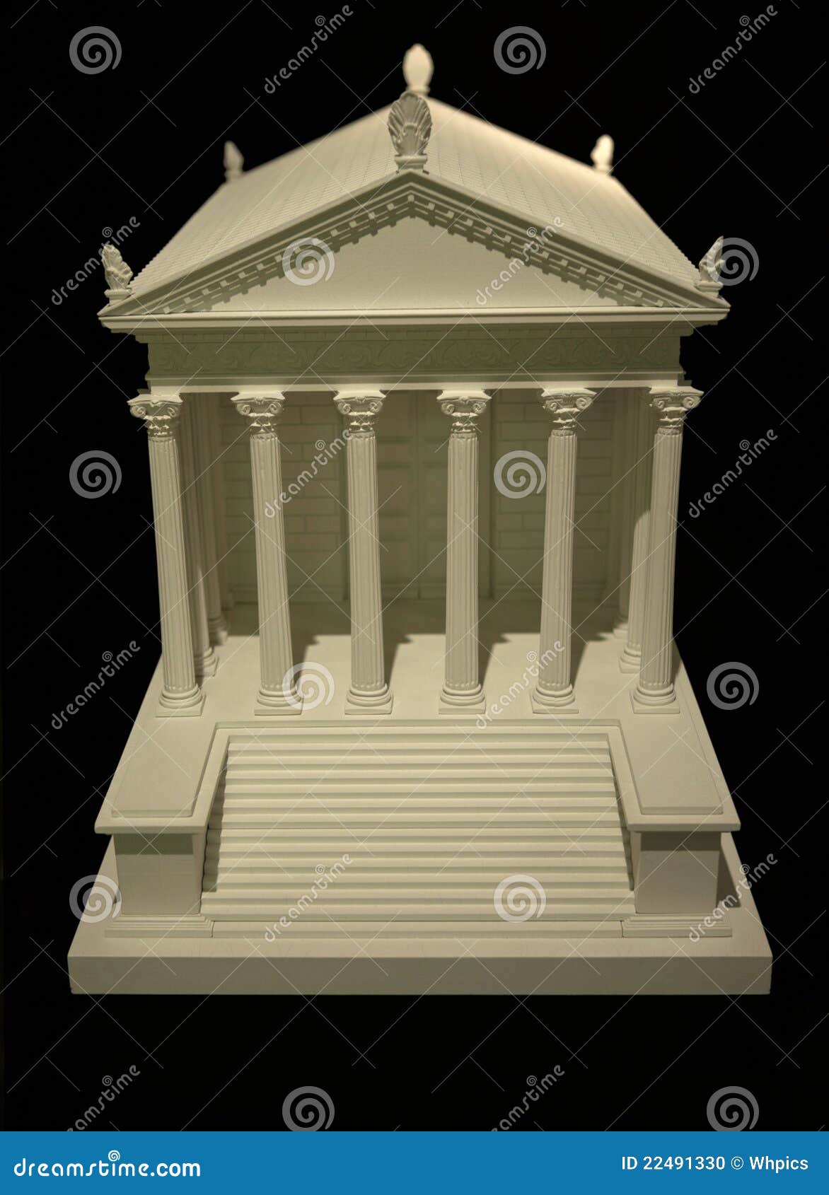 Temple of the Imperial Cult Stock Photo - Image of empire, mock: 22491330
