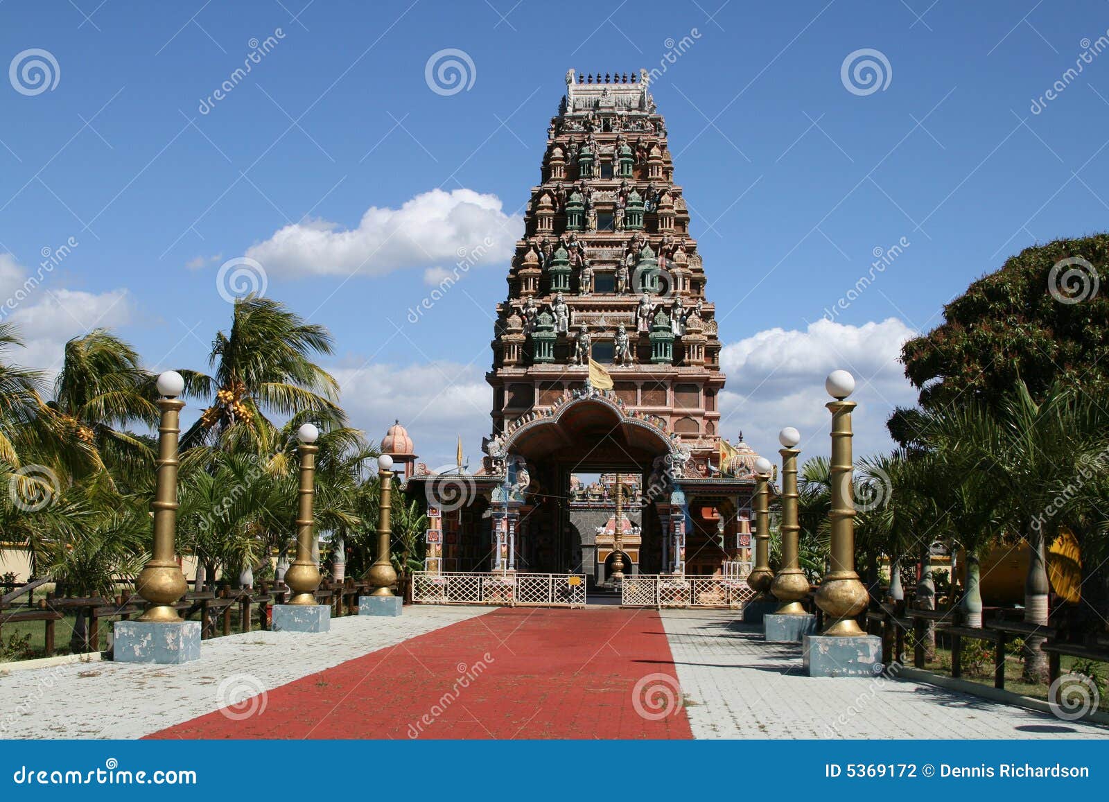 Temple indou indien photo stock. Image du indou, temple - 5369172