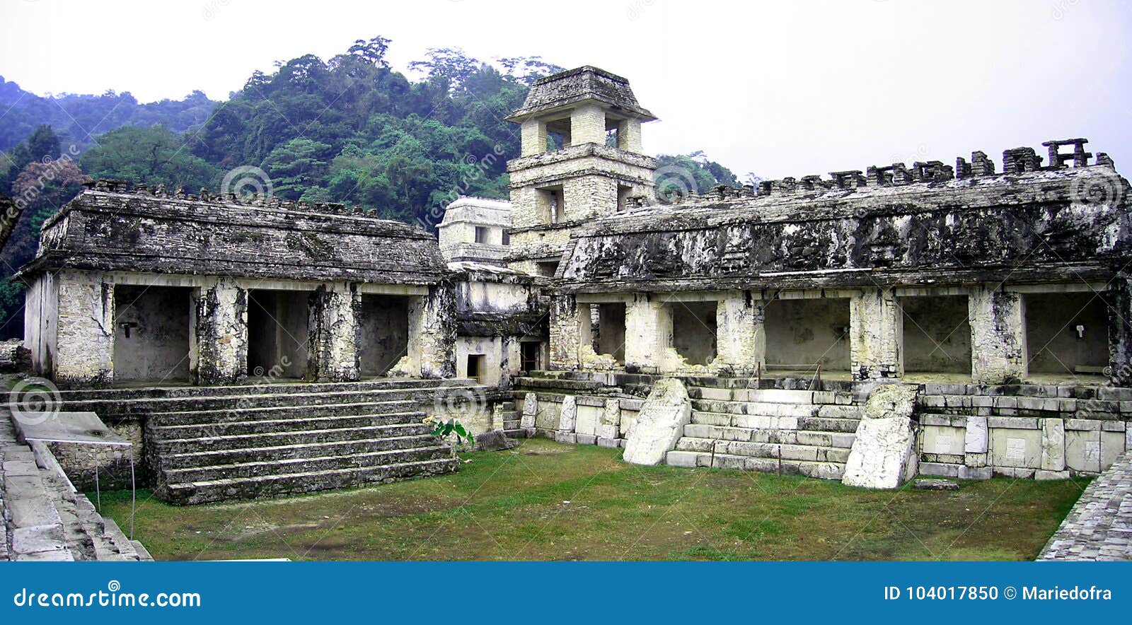 Temple of Inscriptions stock photo. Image of inscriptions - 104017850