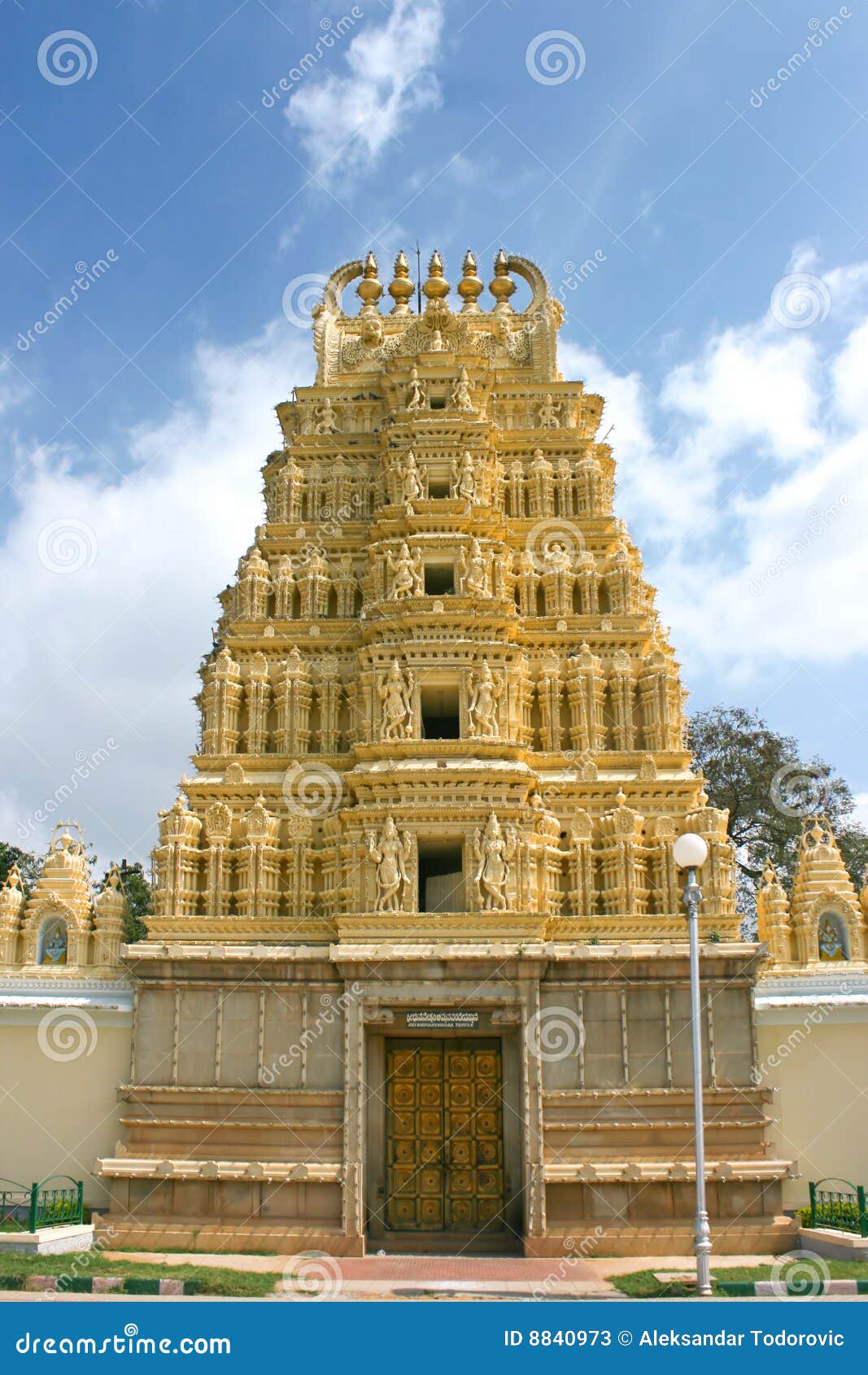 The Temple Inside the Famous Mysore Palace Stock Image - Image of ...