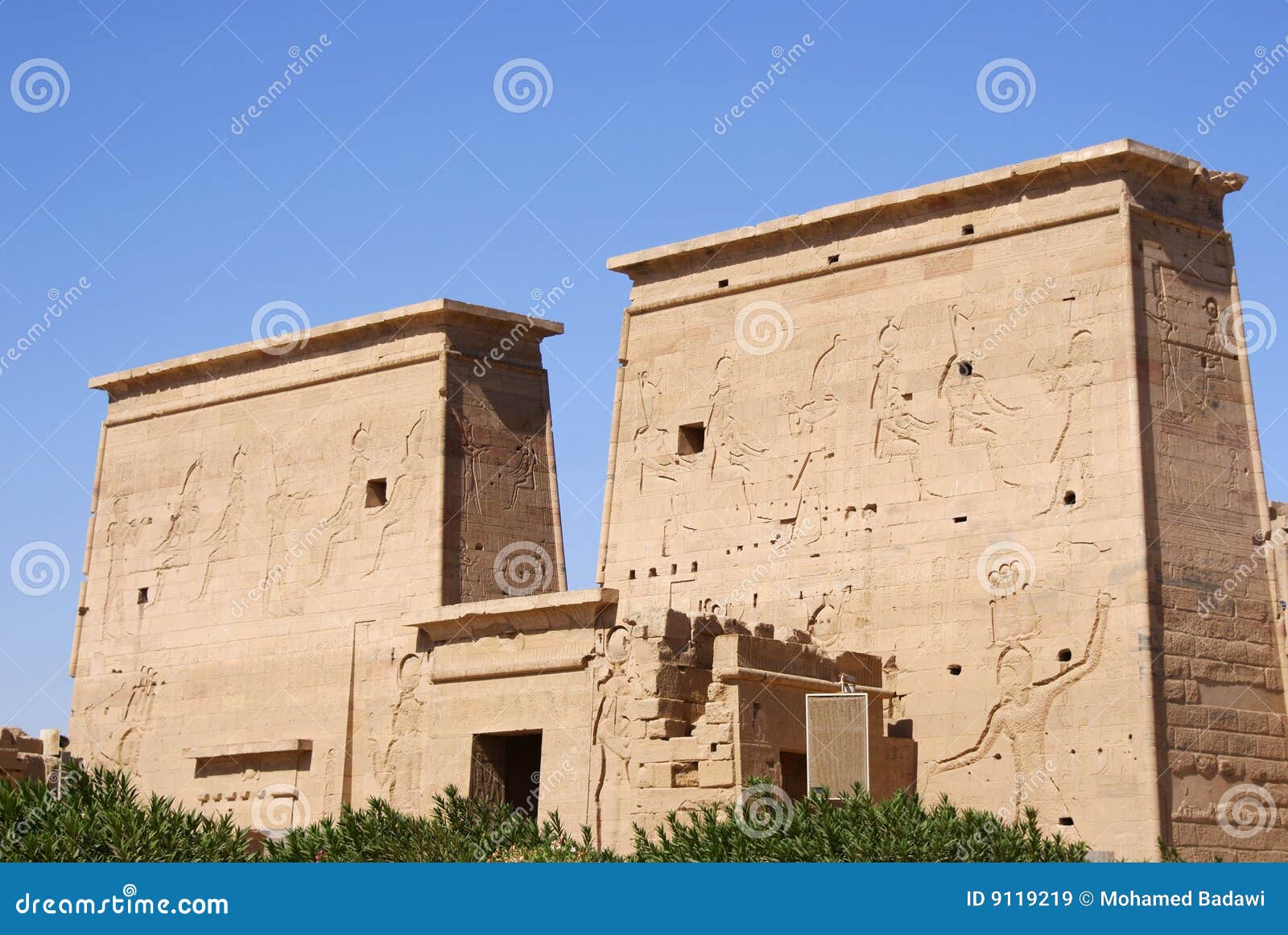 Temple of Isis stock image. Image of united, monument - 9119219