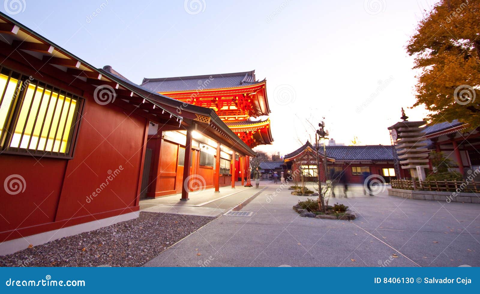 Temple in Japan, Colorful Structure Stock Photo - Image of pagoda ...