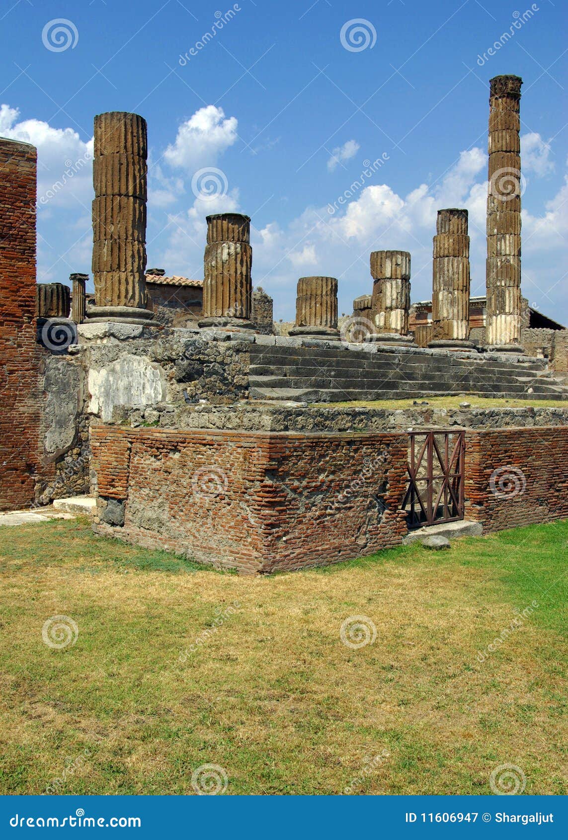 Temple of Jupiter - Pompei, Italy Stock Image - Image of architecture ...