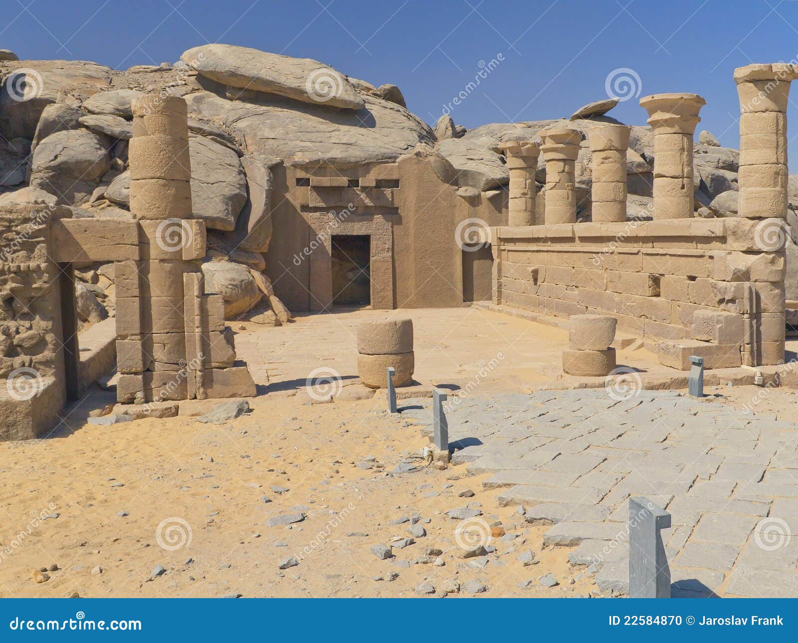 Temple of Kalabsha (Egypt, Africa) Stock Photo - Image of construction ...