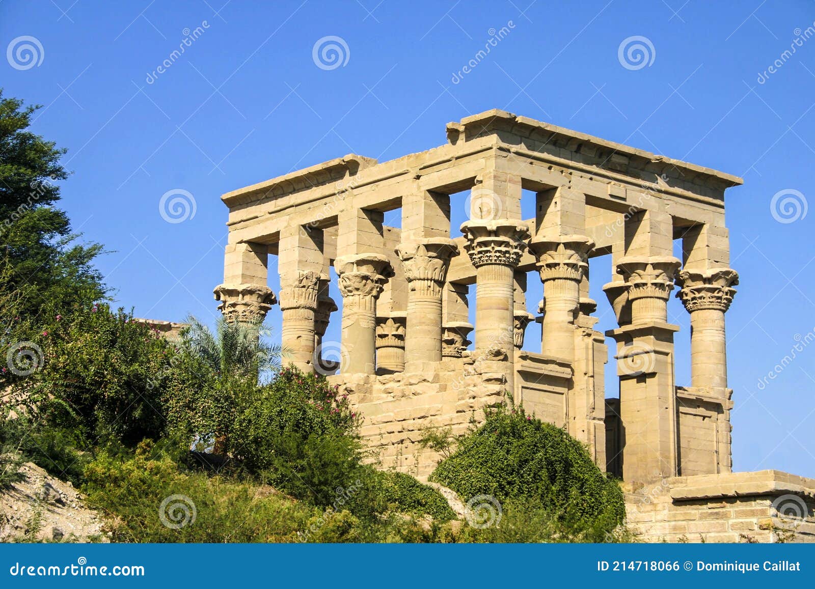 Temple of Kalabsha, Egypt stock photo. Image of philae - 214718066