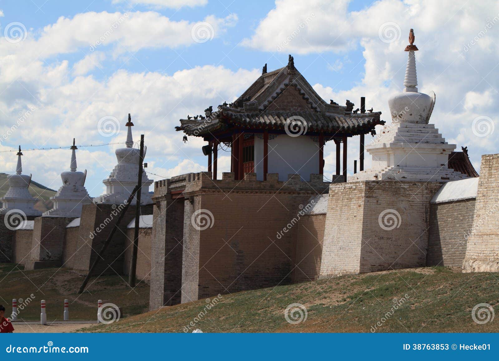 The Temple of Karakorum stock image. Image of mongolia - 38763853