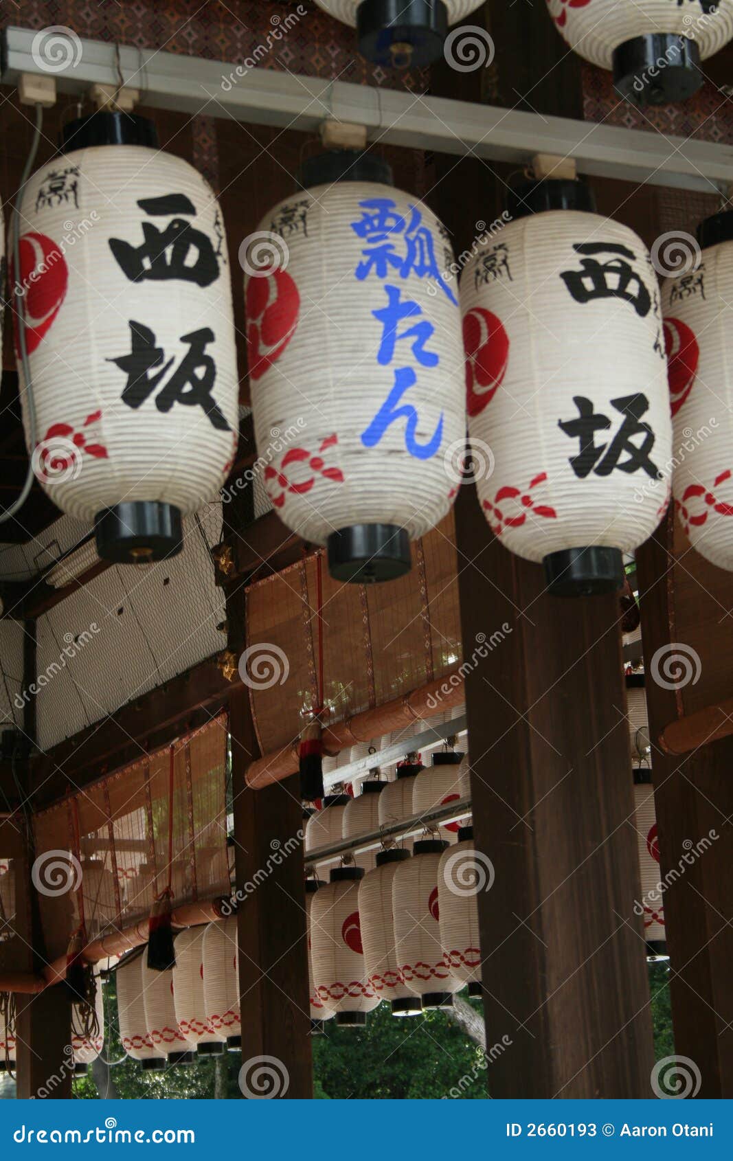 Temple Lanterns stock image. Image of philosophy, tokyo - 2660193