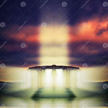 Temple of light stock image. Image of building, ancient - 24432075