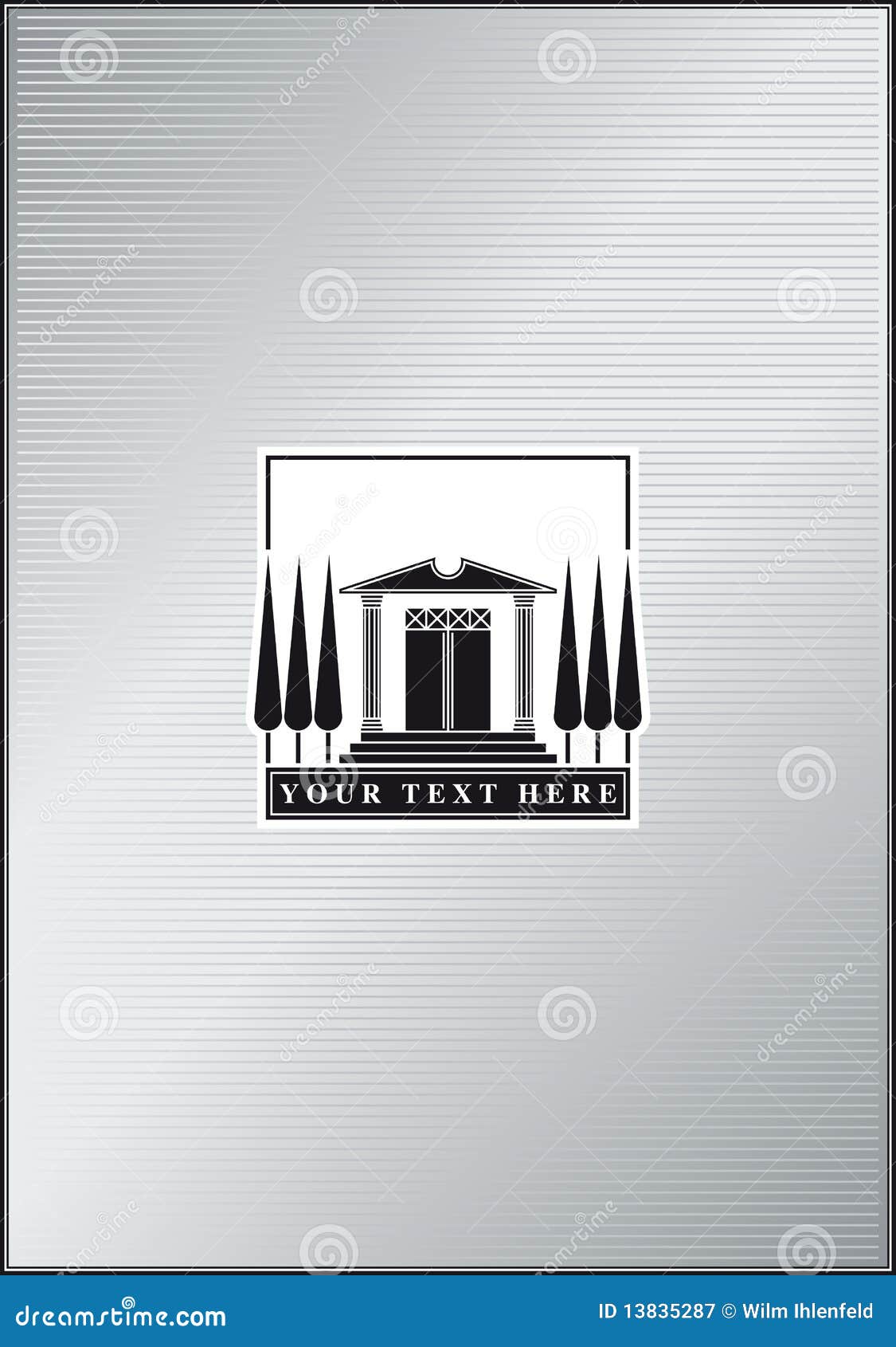 Temple Logo stock vector. Illustration of antique, design - 13835287