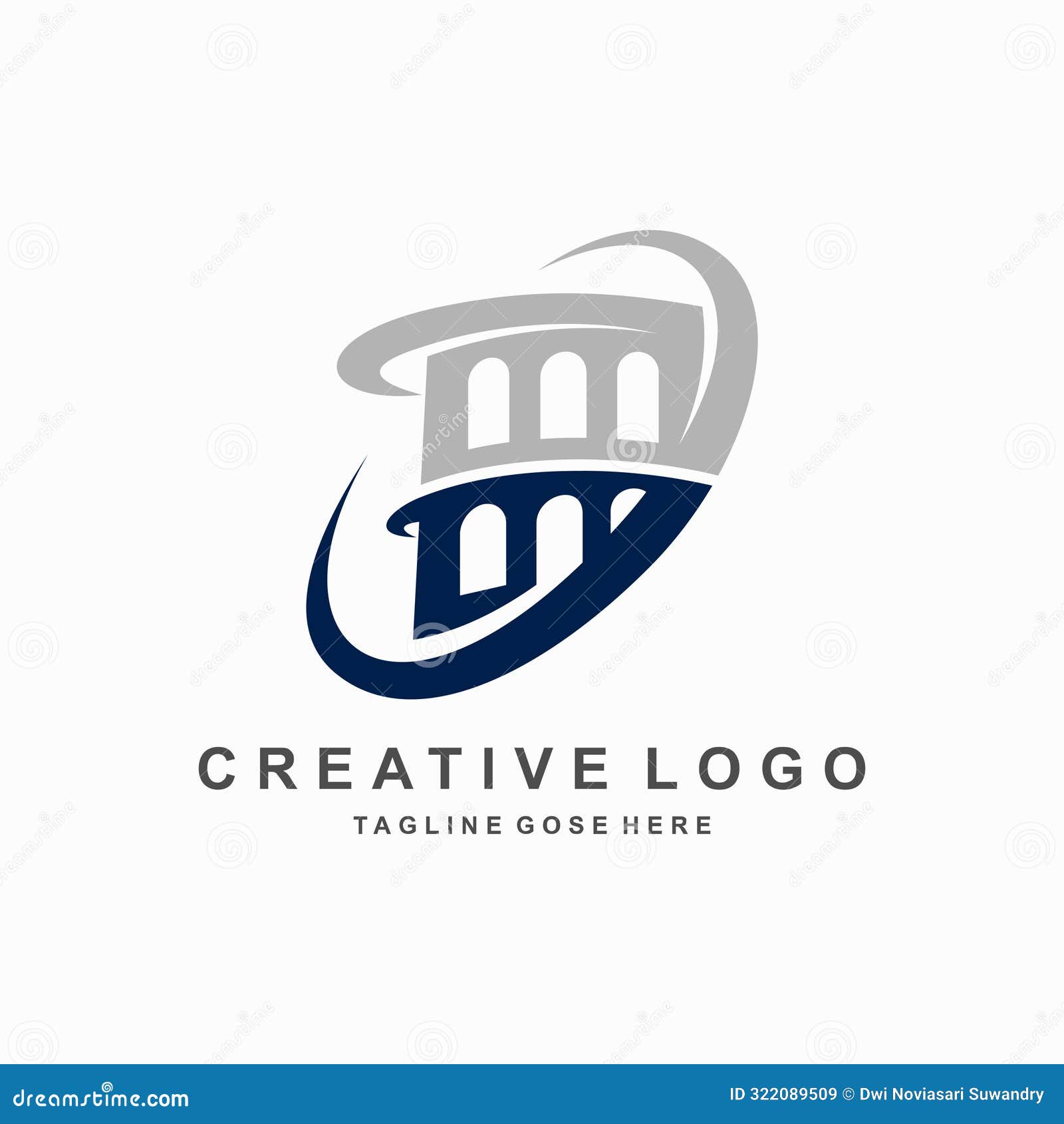 Temple Logo, Simple Temple Logo Cartoon Vector | CartoonDealer.com ...