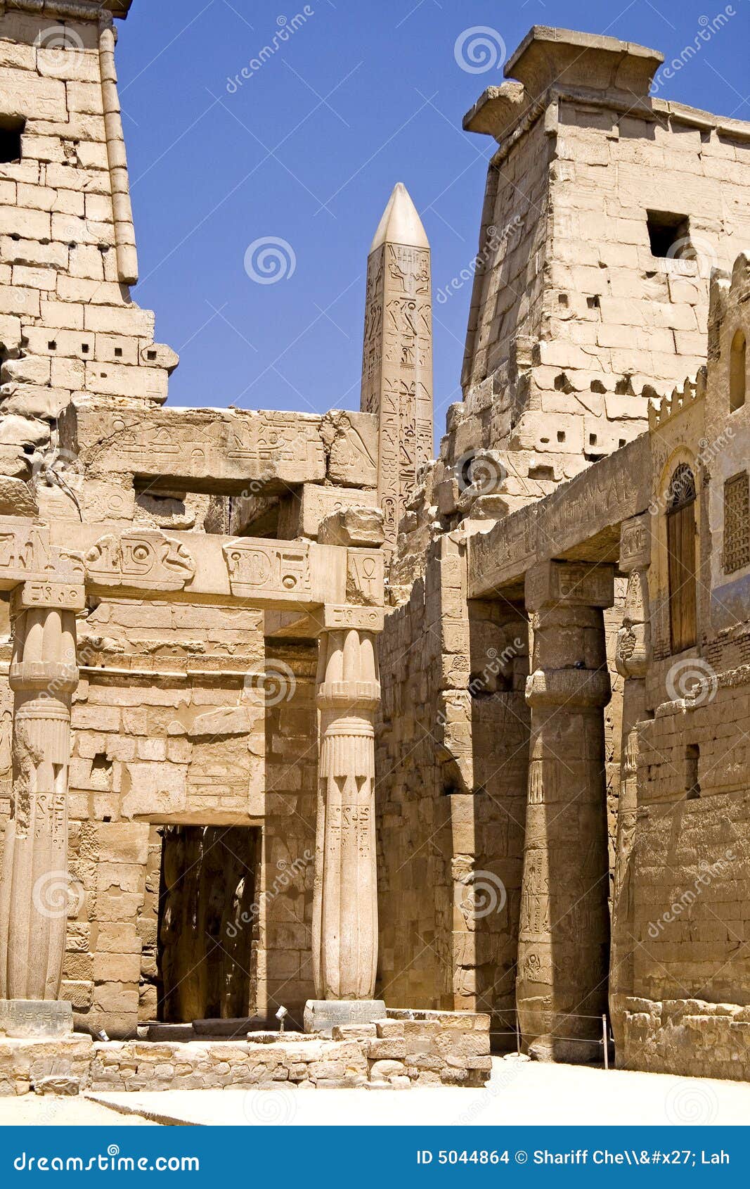 Temple of Luxor stock photo. Image of archaeology, great - 5044864