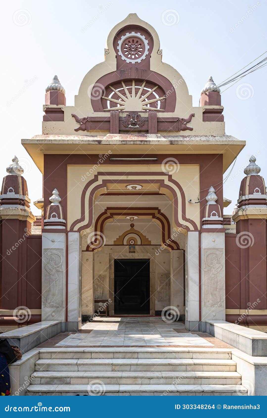 Temple at Mathura India stock photo. Image of culture - 303348264