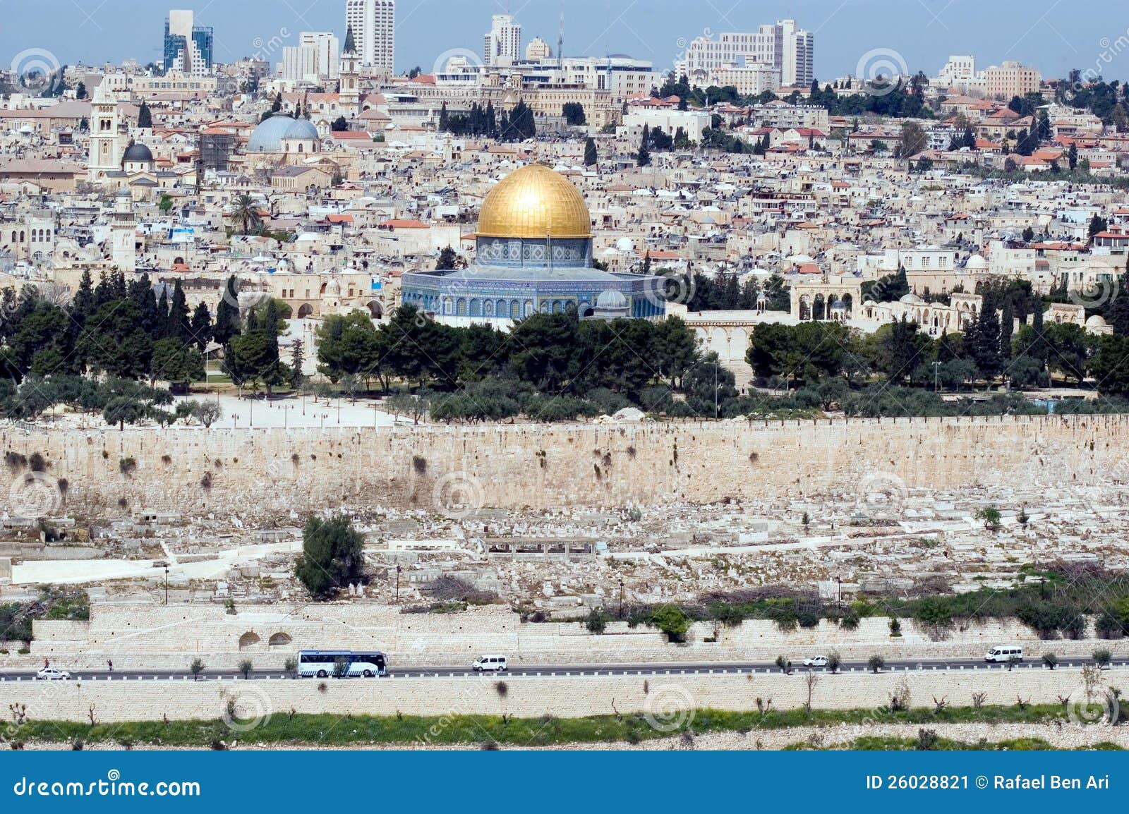 Temple Mount Stock Image - Image: 26028821