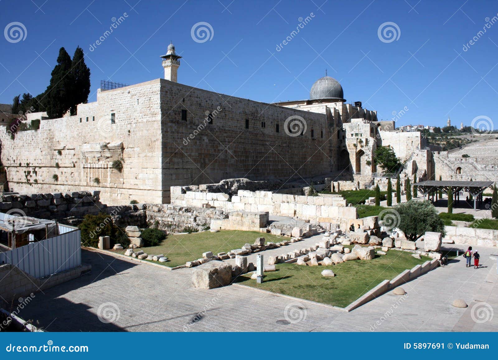 The Temple Mount stock image. Image of holy, faith, mosque - 5897691
