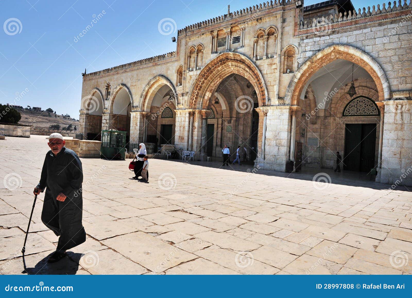 Temple Mount and Al-Aqsa Mosque in Jerusalem Israel Editorial Stock ...