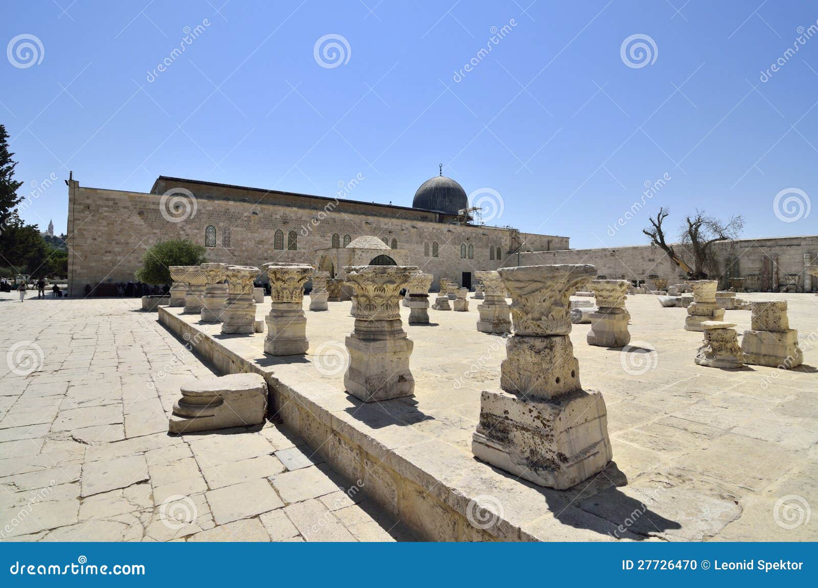 On Temple Mount in Jerusalem. Stock Photo - Image of ancient, religion ...