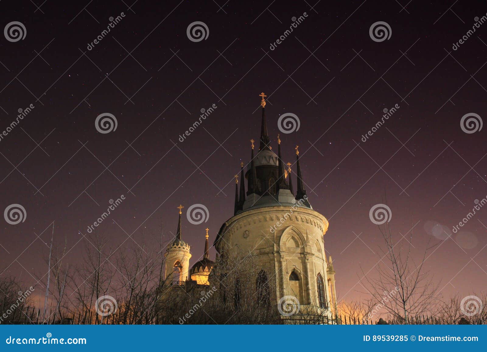 Temple stock image. Image of evening, spire, phenomenon - 89539285