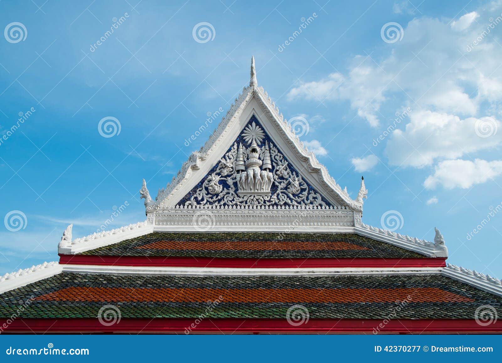 Temple and Pagada stock image. Image of asian, portrait - 42370277