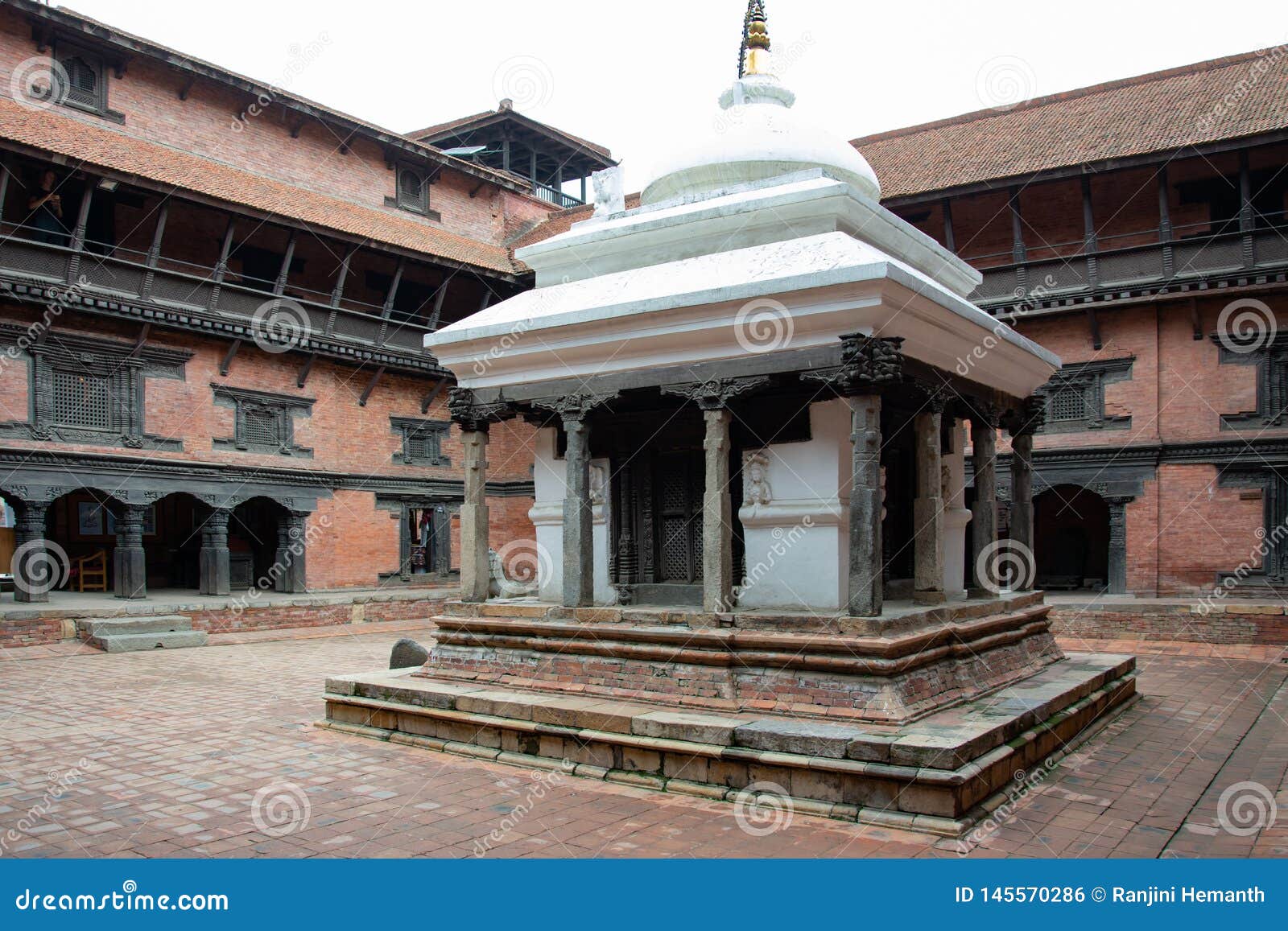 Temple in Patan stock photo. Image of nepal, mandir - 145570286