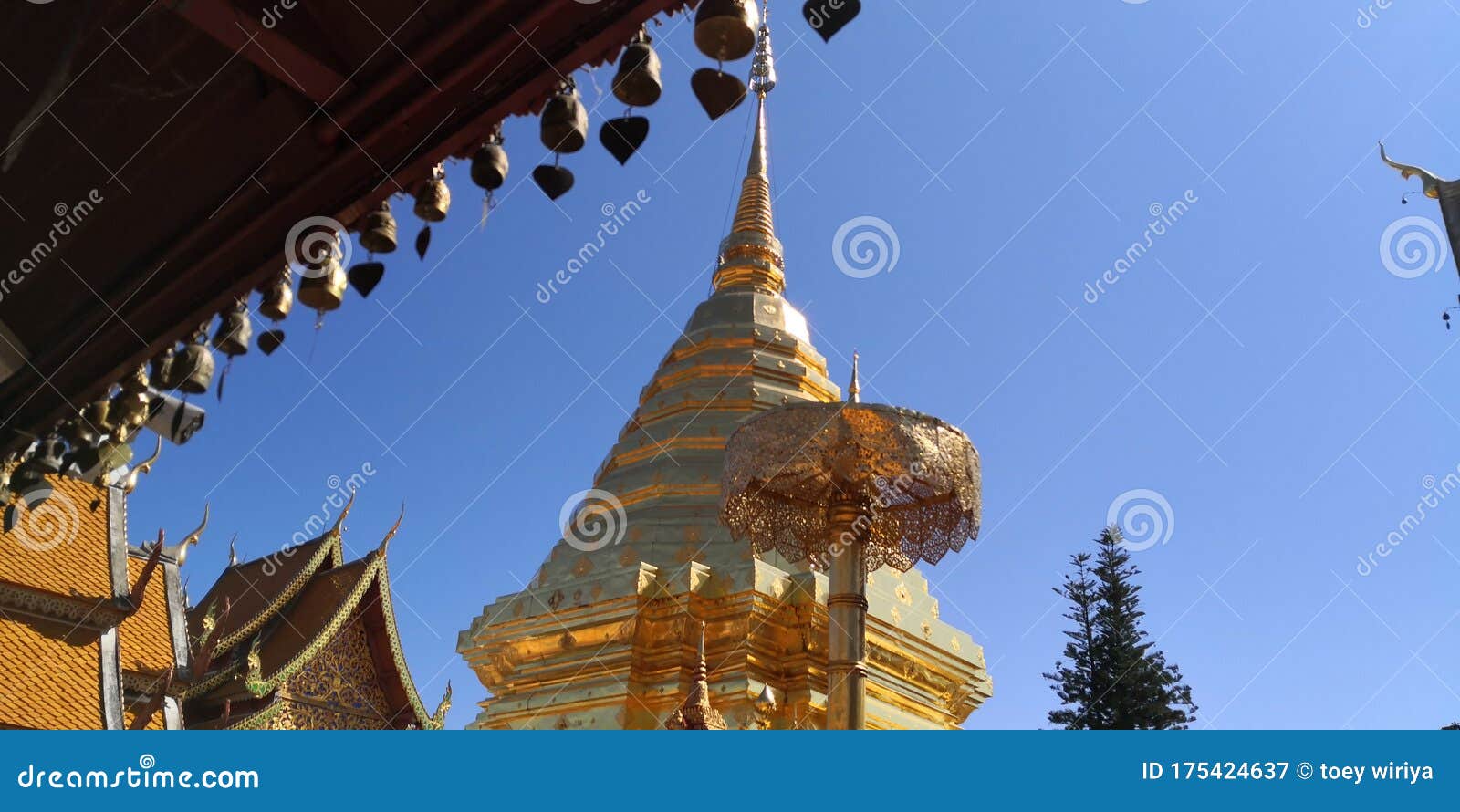 The Temple is a Place of Mind Stock Image - Image of temple, place ...