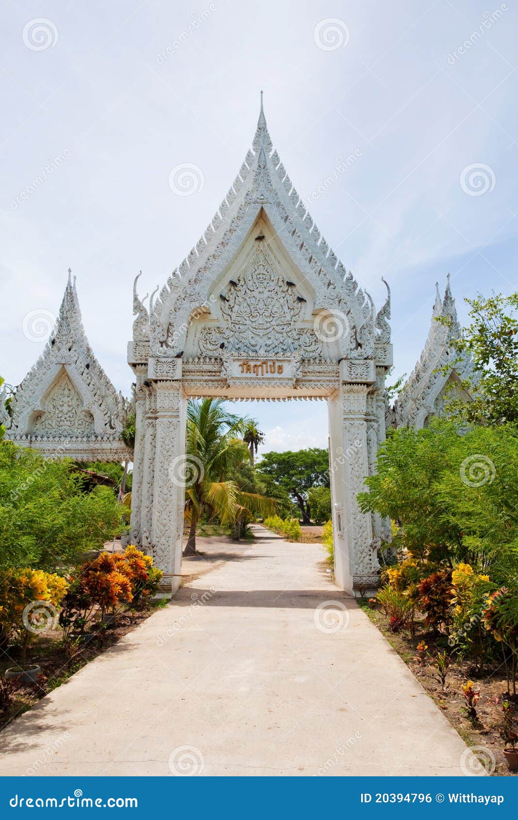 Temple portal stock photo. Image of building, gateway - 20394796