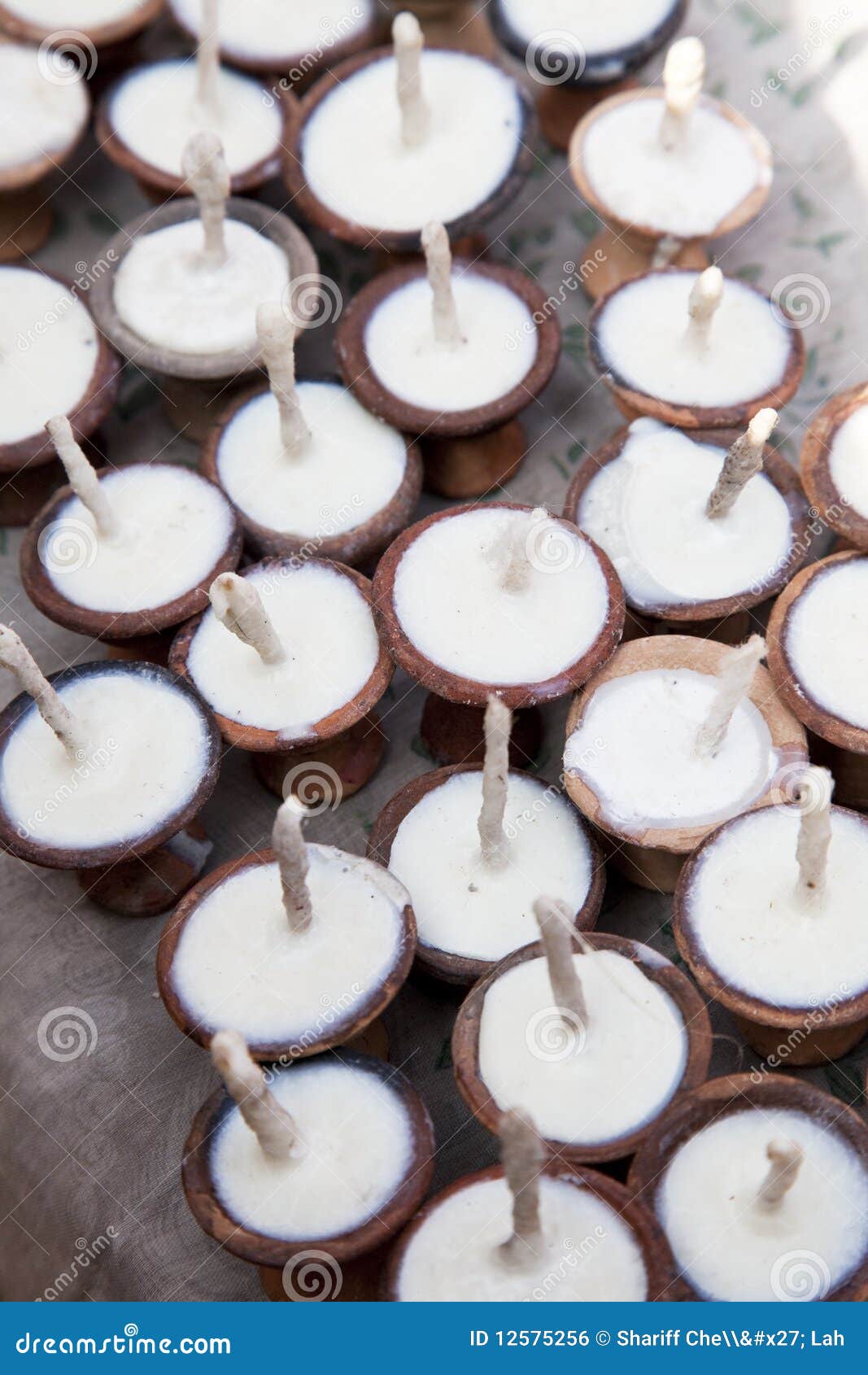 Temple Prayer Offering Candles, Nepal Stock Photo - Image of narayan ...