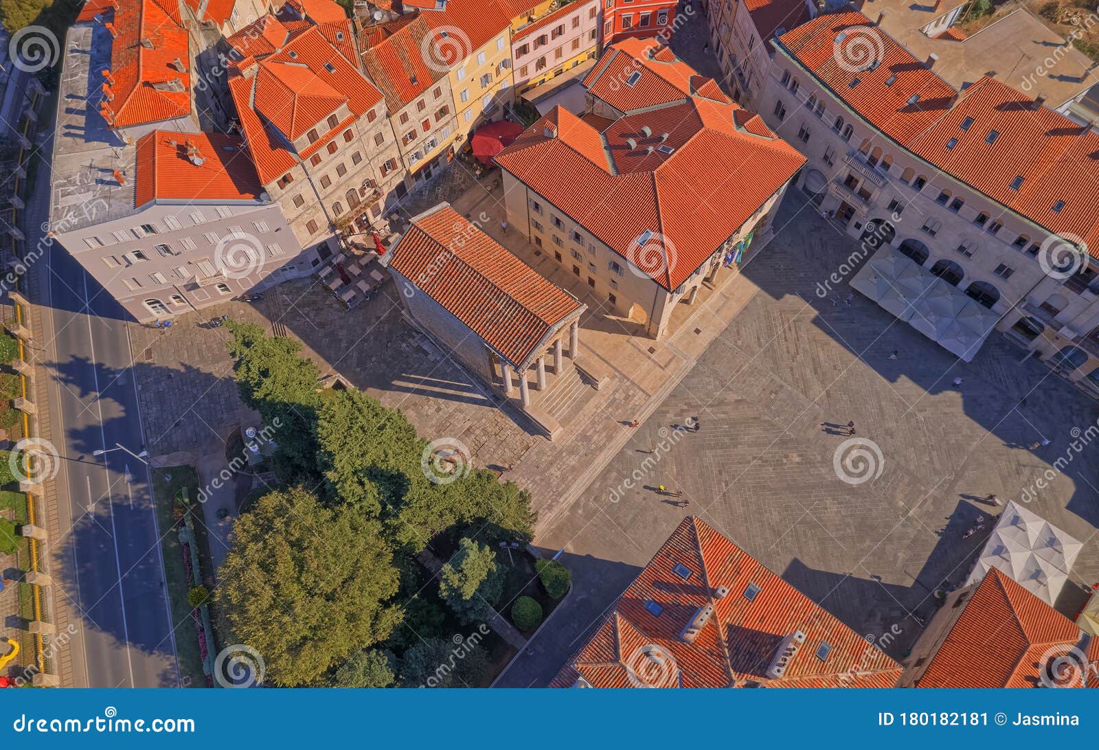 Temple of Roma and Augustus in Pula Editorial Photo - Image of large ...