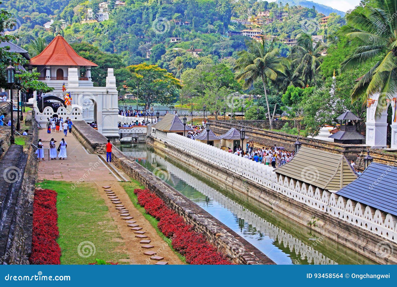 Temple of the Sacred Tooth Relic, Kandy, Sri Lanka Editorial Stock ...